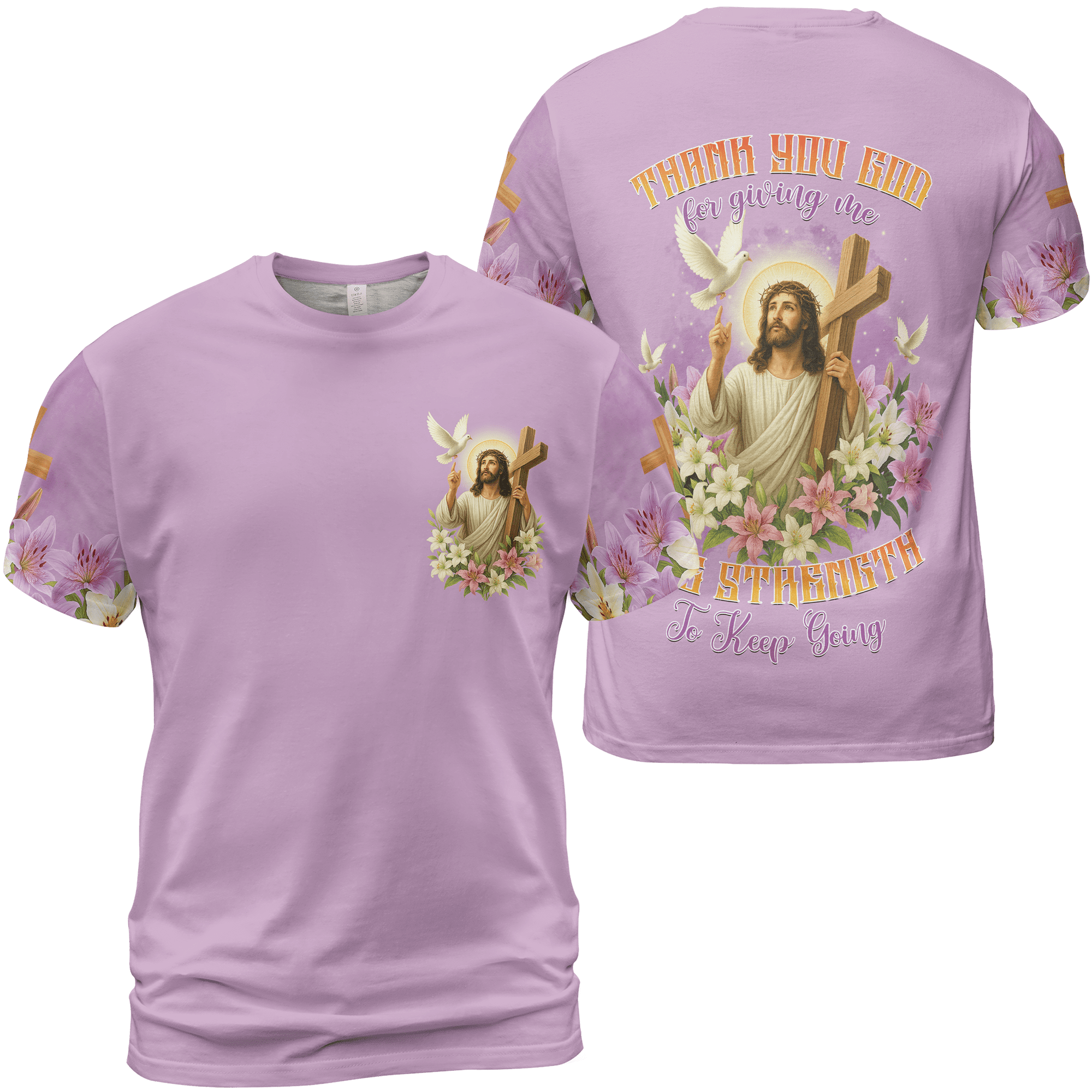 Lotusprinthandmade Jesus God Unisex T-shirt 3D S-5XL Multicolor (S ...