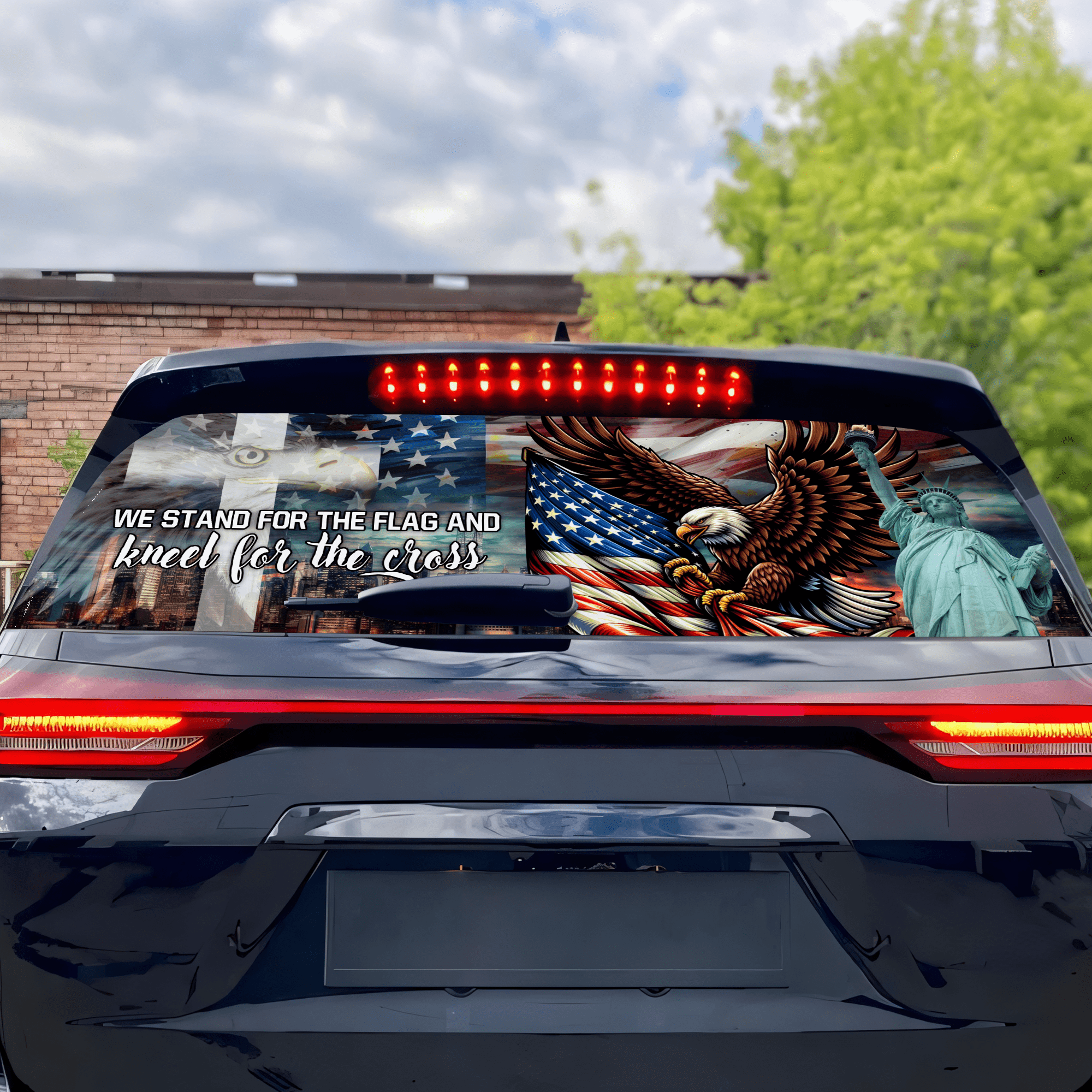 Lotusprinthandmade Patriotic Eagle I Stand for The Flag and I Kneel for ...