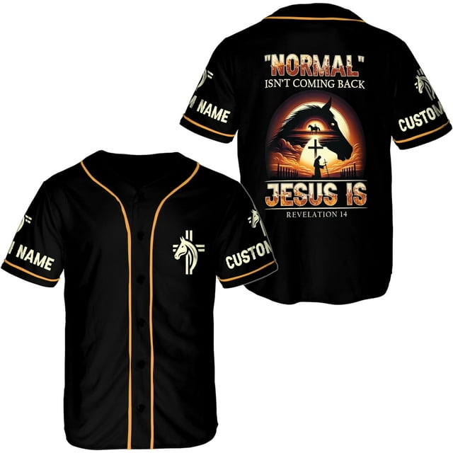 Lotusprinthandmade Personalized Christian Jesus Baseball Jersey, jesus ...