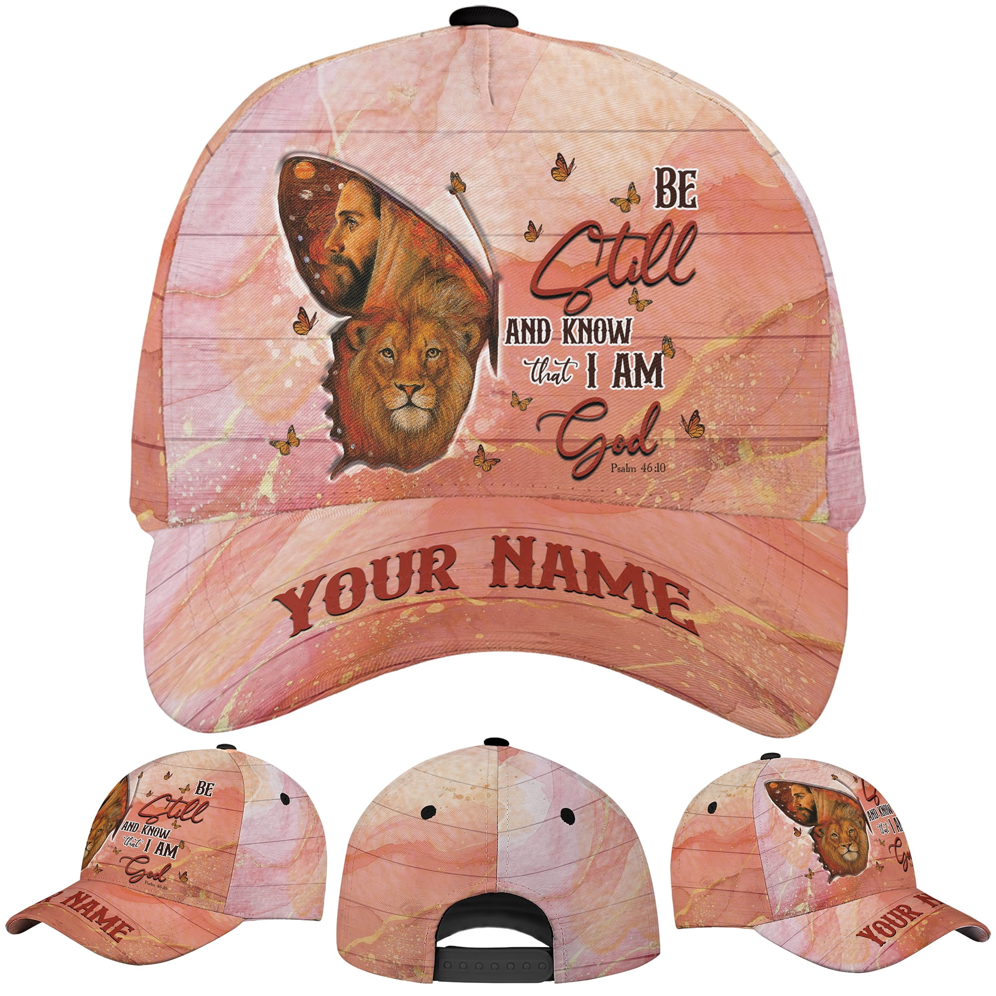 Lotusprinthandmade Personalized God Quote Jesus and Lion Classic ...