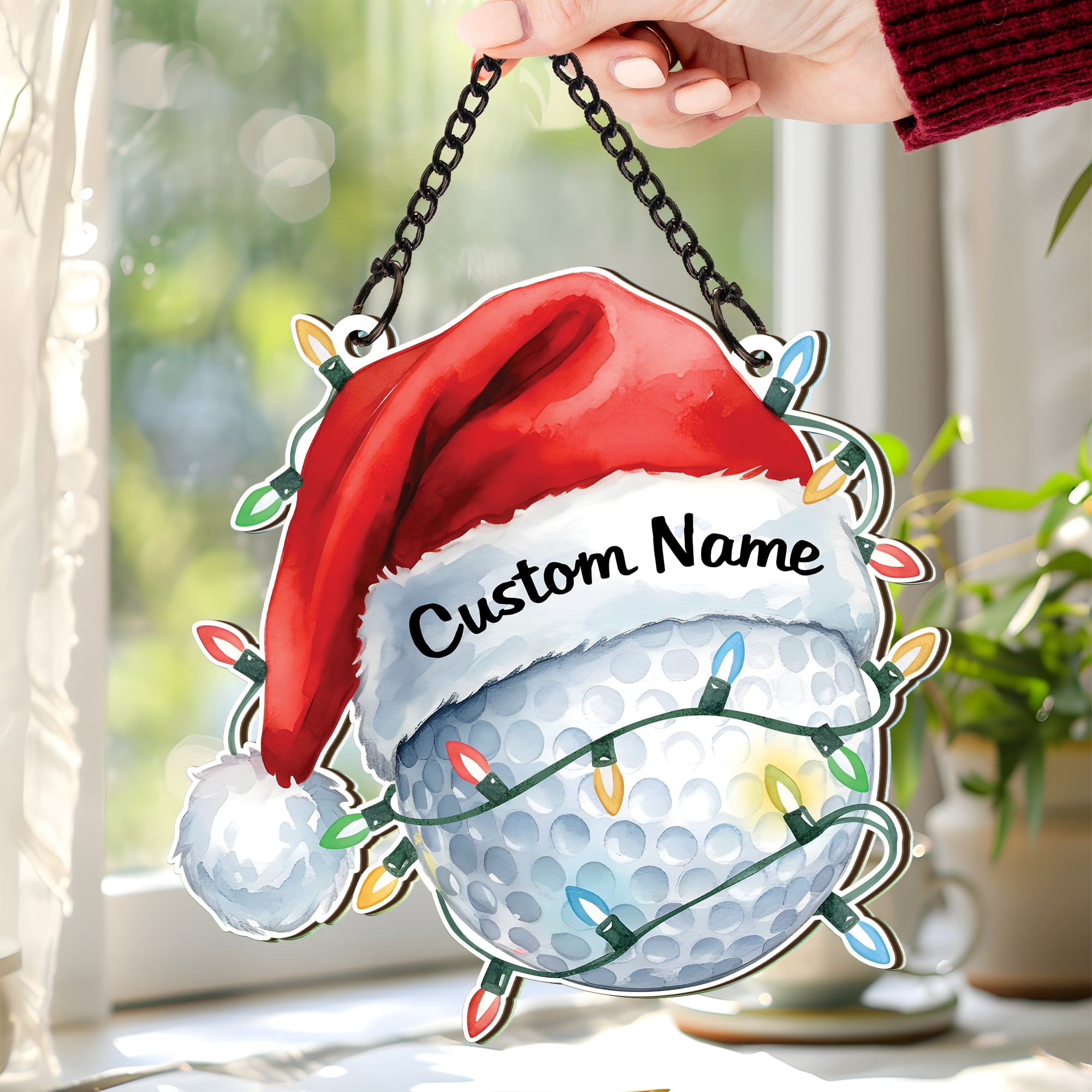 Lotusprinthandmade Personalized Golf Ball Graphic Christmas Custom ...
