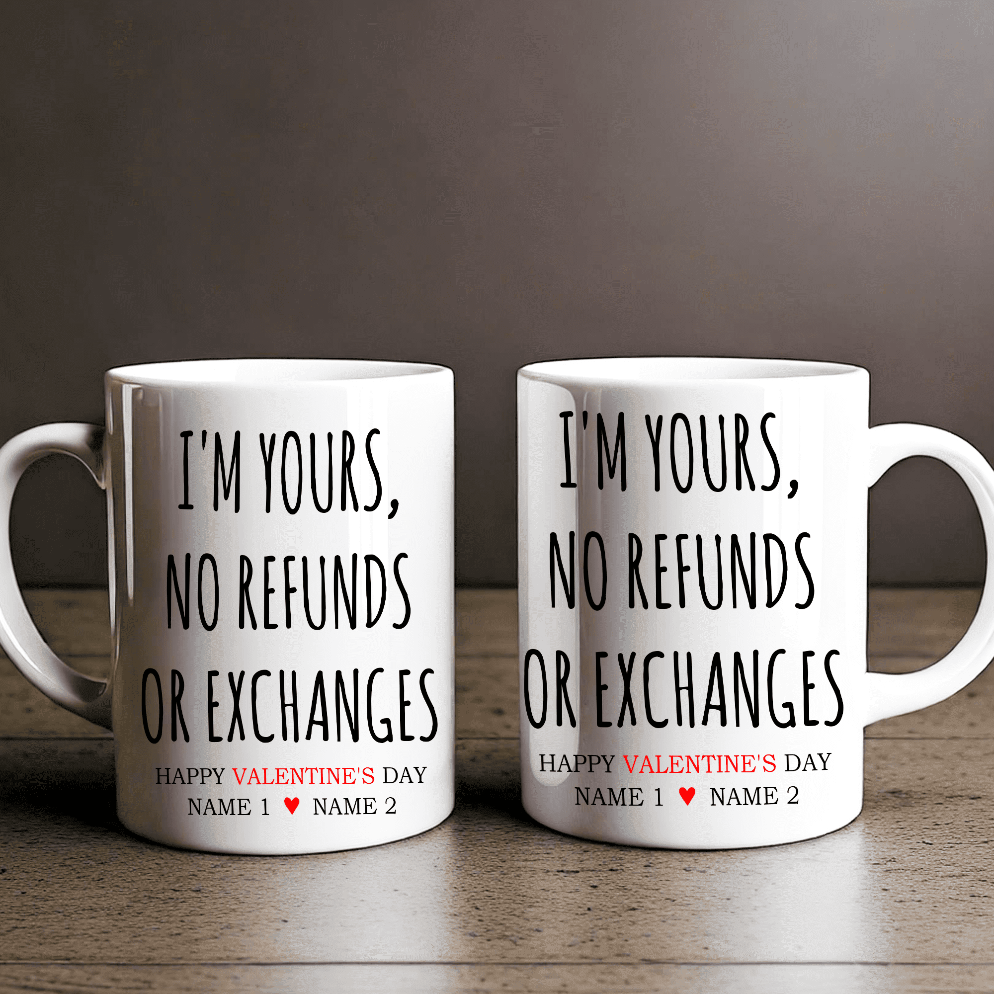 Lotusprinthandmade Personalized I'm Yours No Refunds or Exchange ...