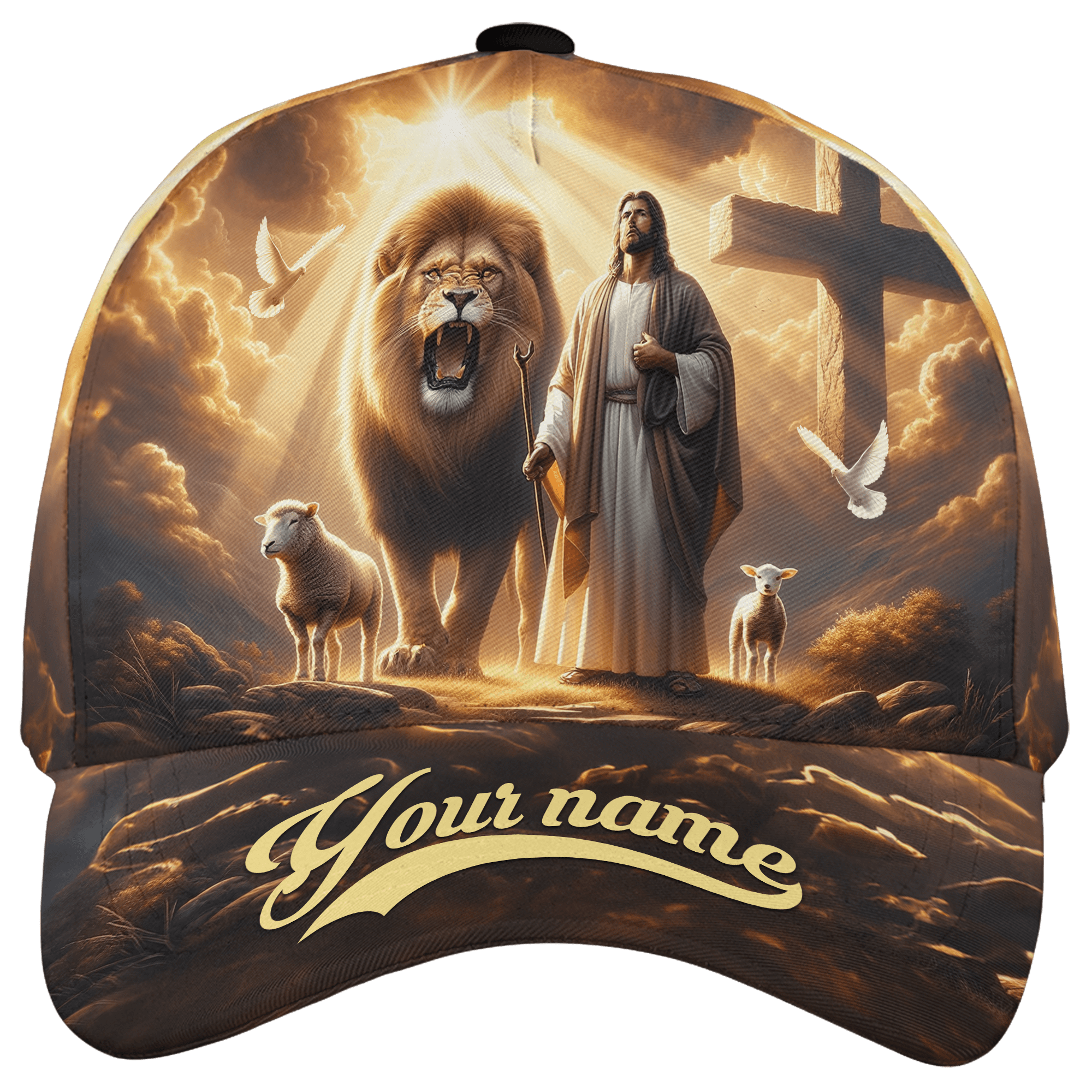 Lotusprinthandmade Personalized Name Jesus God Christian Classic ...