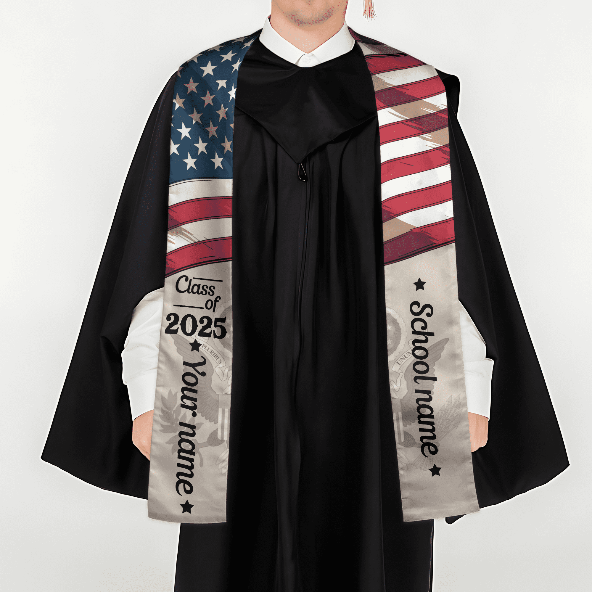 Lotusprinthandmade Personalized Teacher Graduation Stole Class of 2025 ...