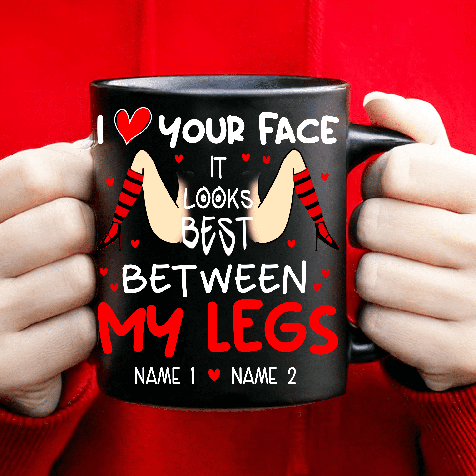 Lotusprinthandmade Personalized Valentine's Day I Love Your Face It ...
