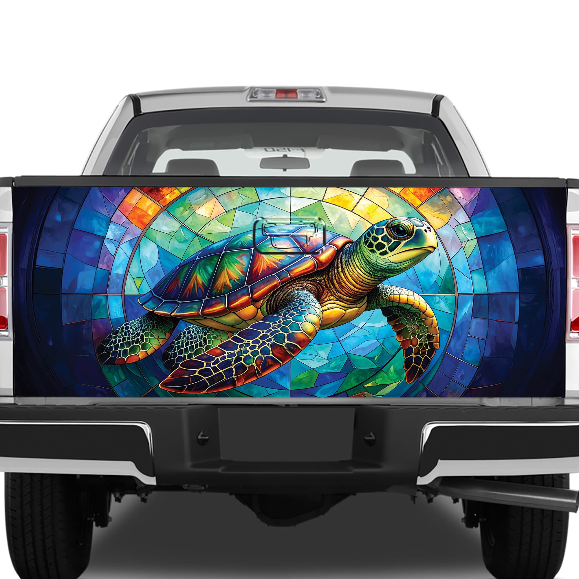 Lotusprinthandmade Sea Turtle Graphic Tailgate Wrap 2 Sizes (24"x58 ...
