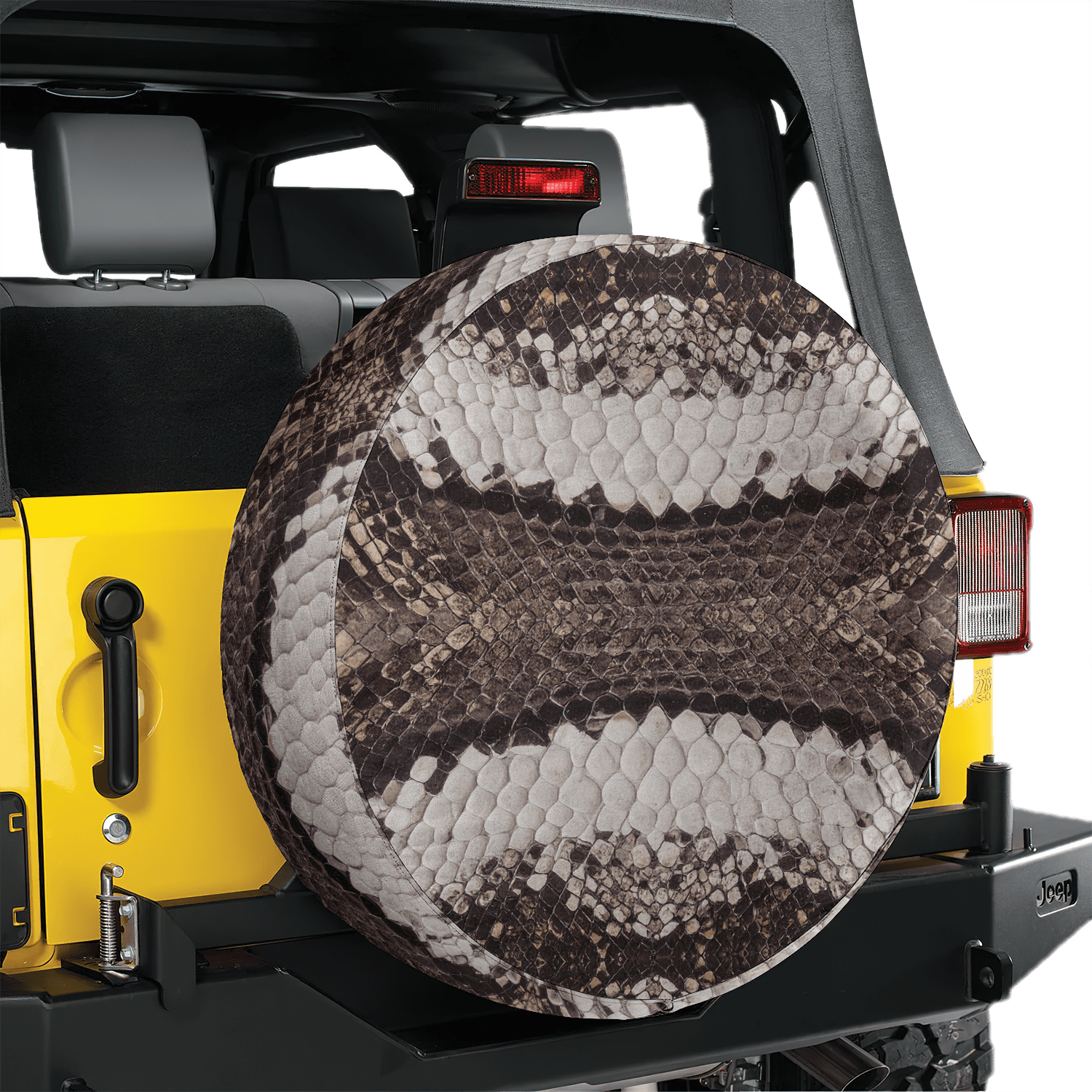 Lotusprinthandmade Snakes Skin Graphic Spare Tire Cover Without Backup ...