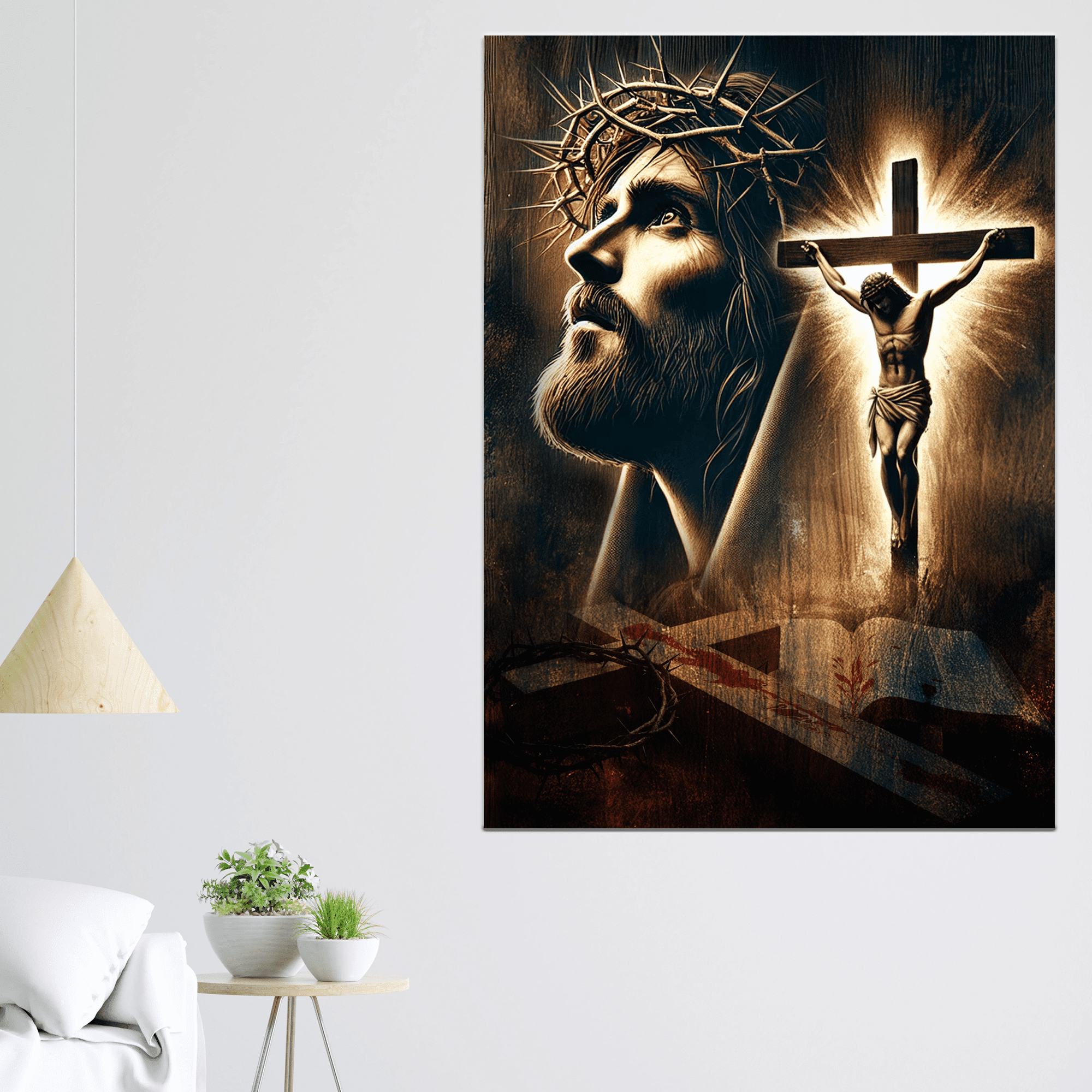 Lotusprinthandmade The Life of Jesus Poster 32" x 48", Jesus Portrait ...