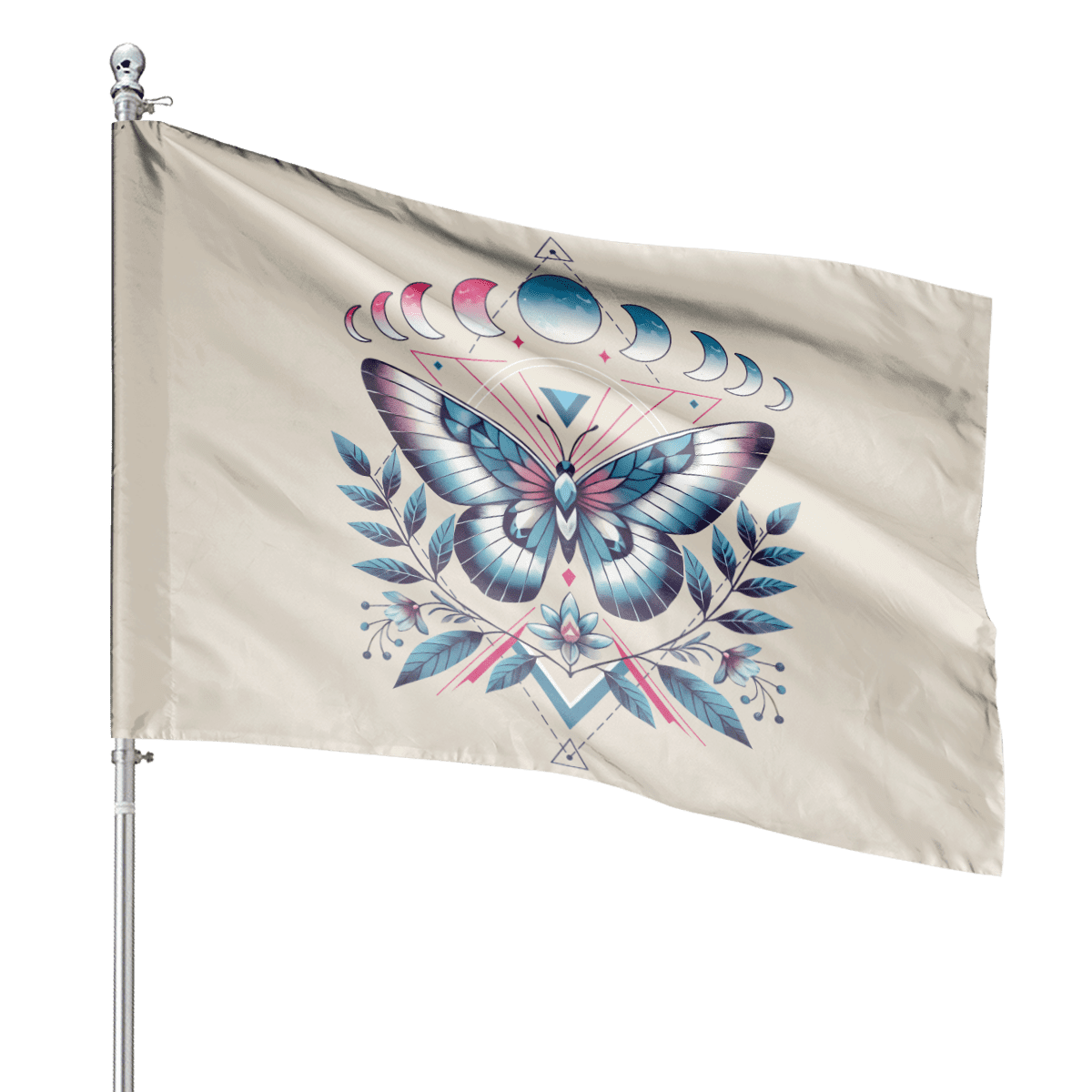 Lotusprinthandmade Transgender Pride Trans Flag Lgbt Butterfly Pride ...