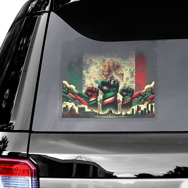 Lotusprinthandmade US Mexico Friendship Eagle Proud Mexican American ...
