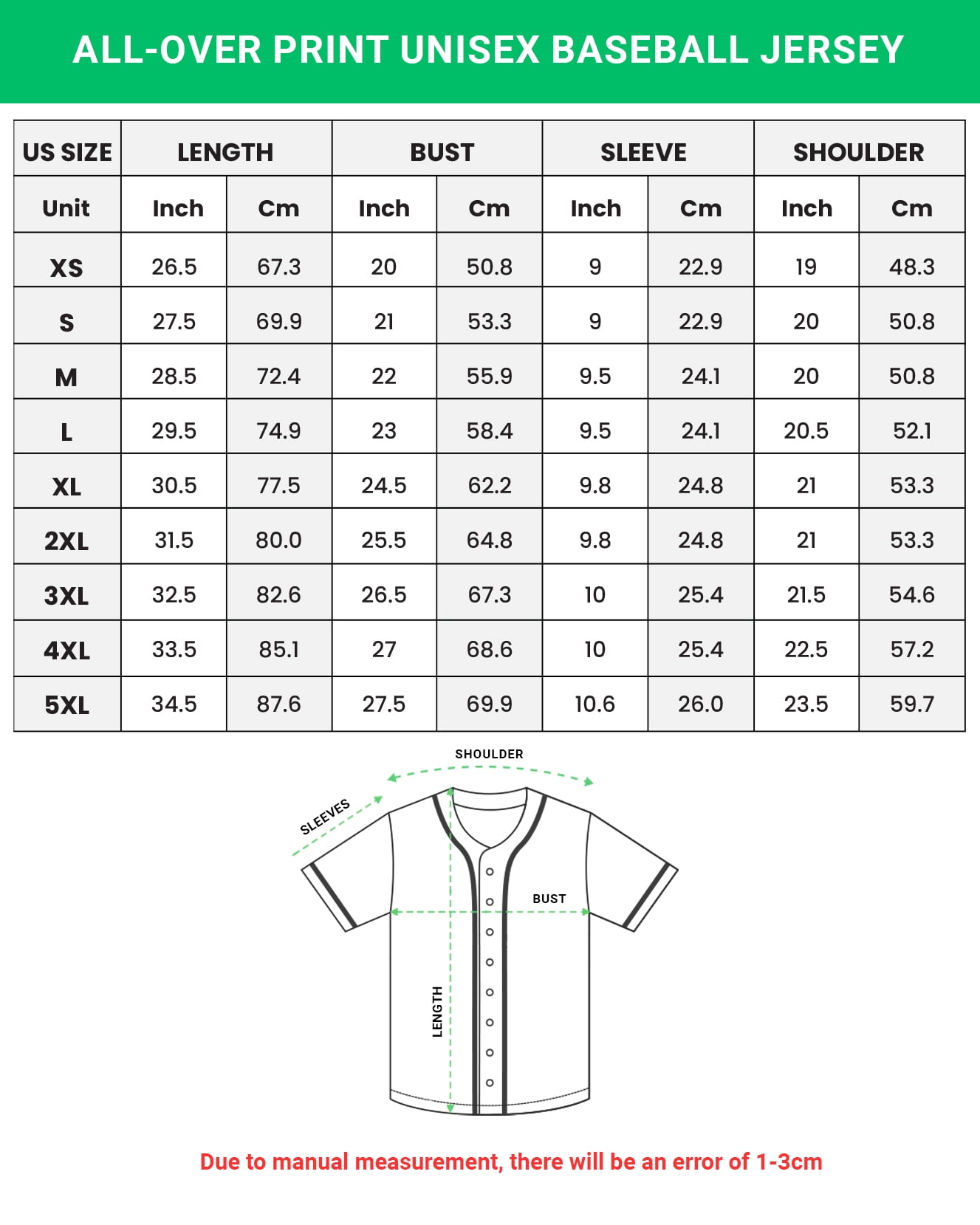 Lotusprinthandmade Unisex Baseball Jersey XS-5XL Multicolor (L ...