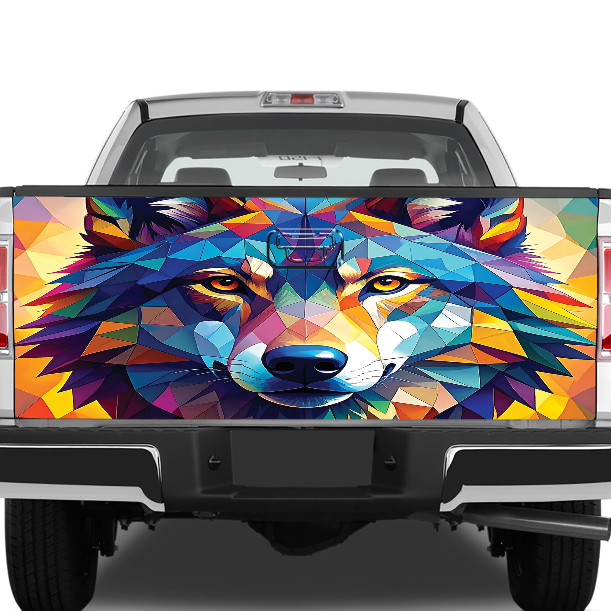 Lotusprinthandmade Wolf Lovers Tailgate Wrap 2 Sizes (24"x58"), wolf ...