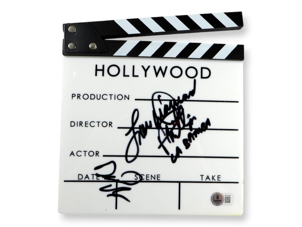 Lou Diamond Phillips Daniel Valdez Signed Movie Clapper La Bamba BAS ...