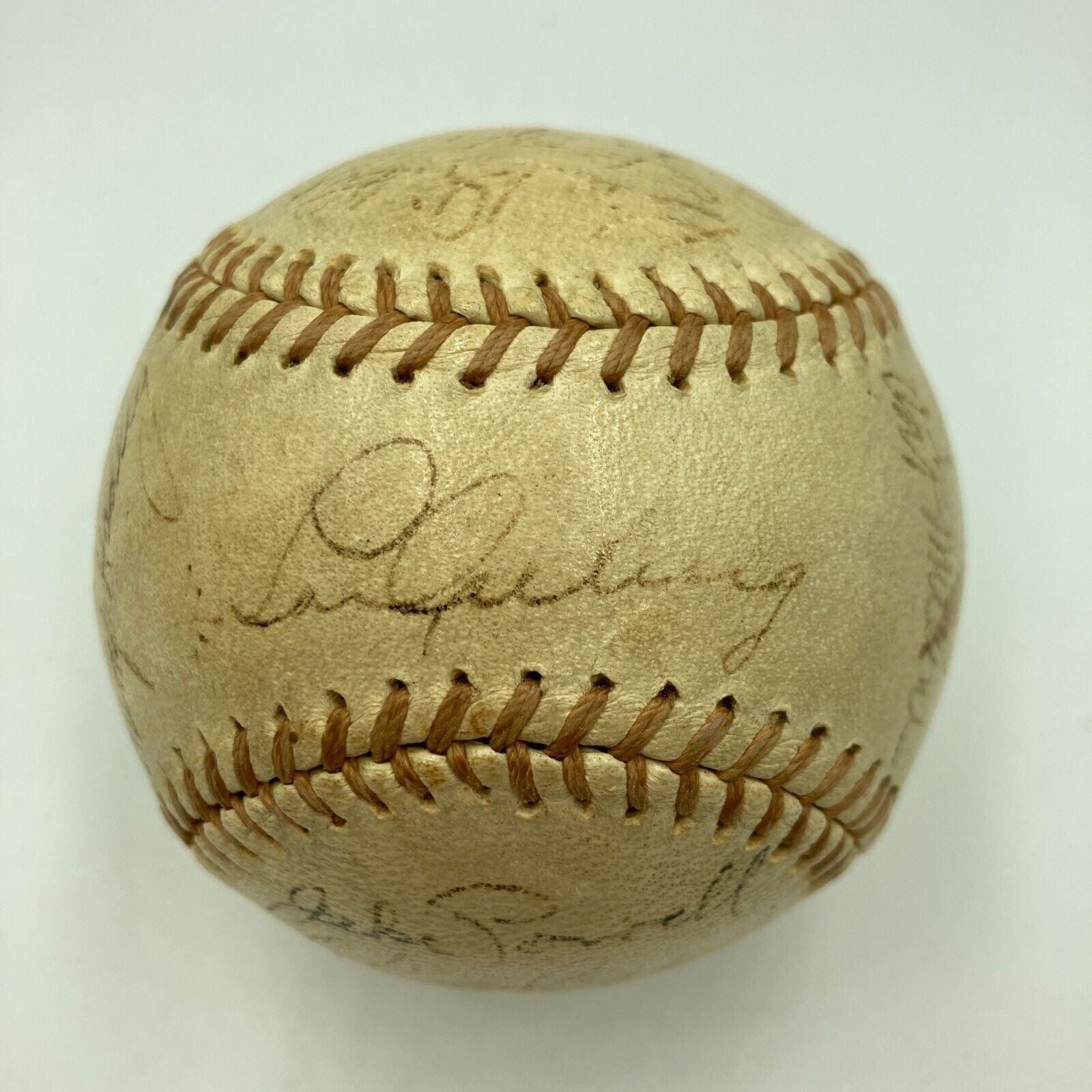 Lou Gehrig 1936 New York Yankees World Series Champs Team Signed ...
