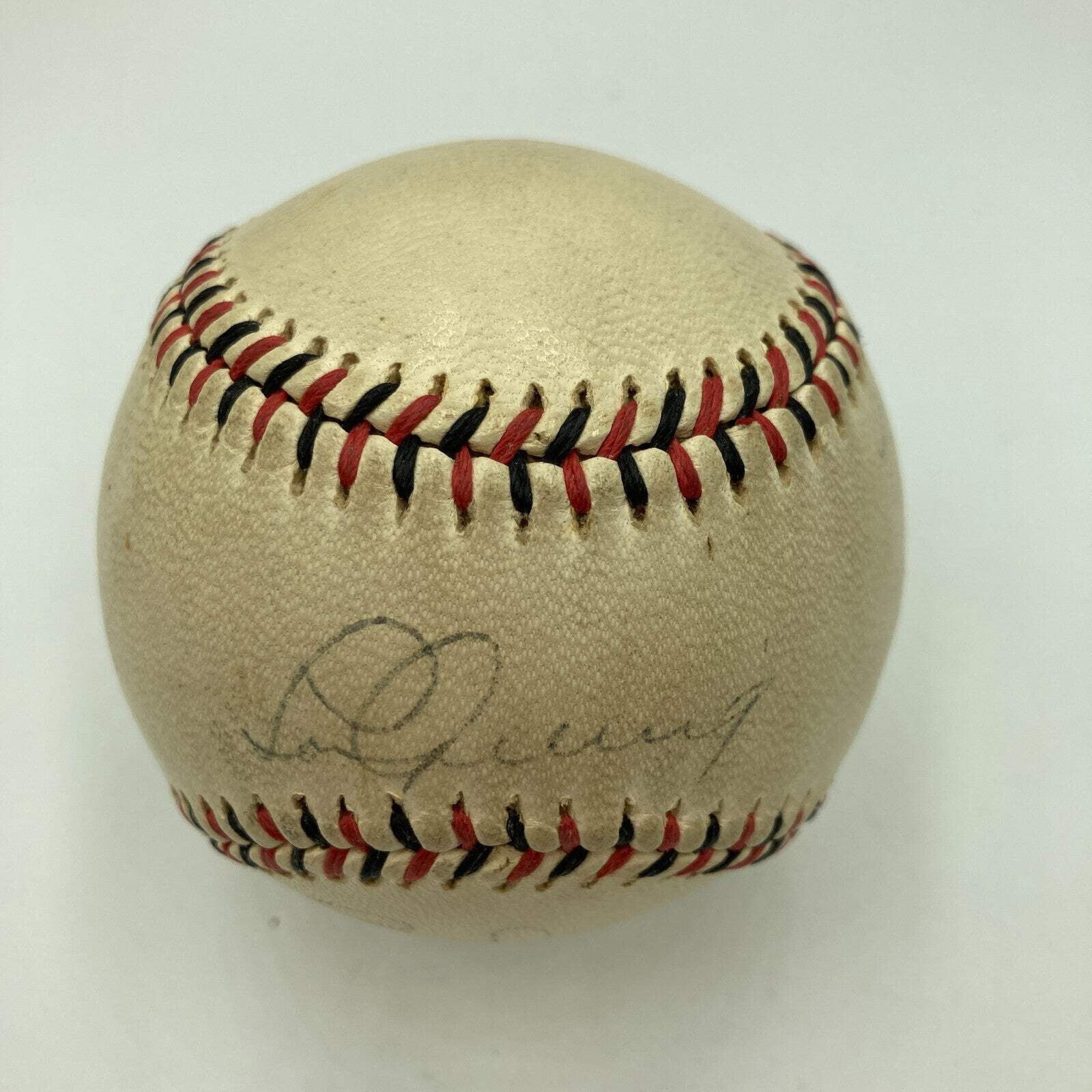 Lou Gehrig Sweet Spot Signed Official League Baseball JSA COA RARE ...