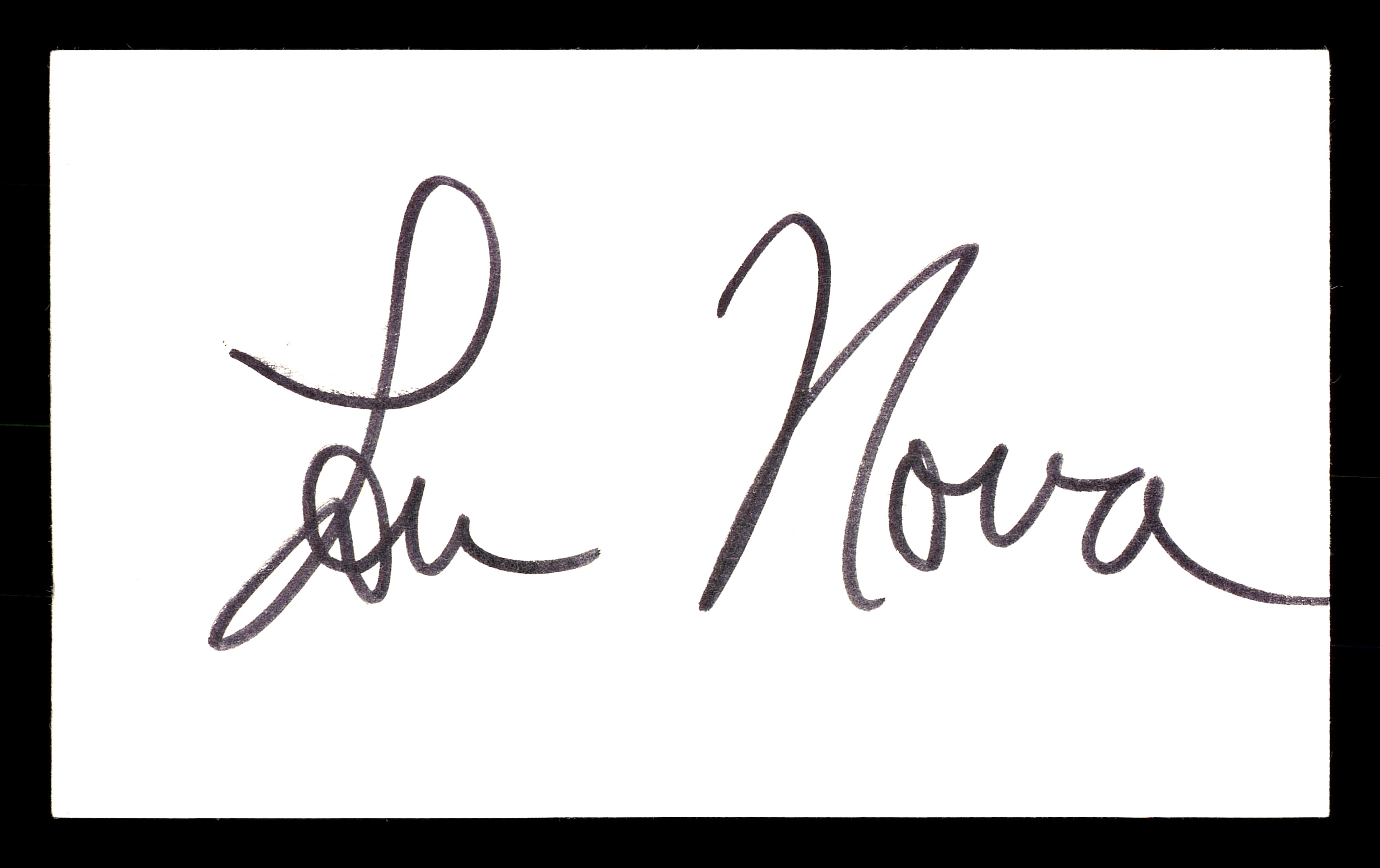 Lou Nova Autographed 3x5 Index Card Boxer, Actor SKU #179719 - Walmart.com