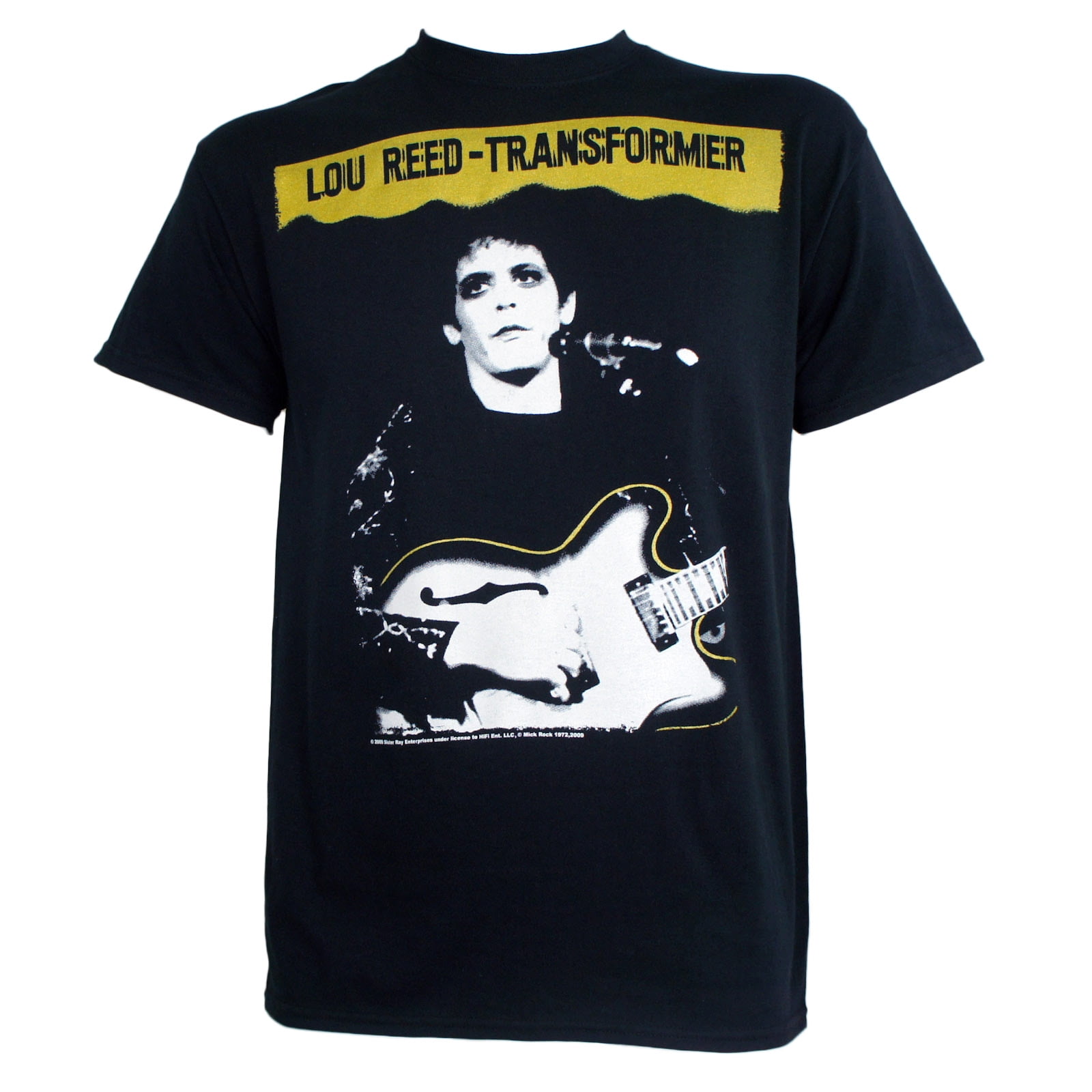 Lou Reed Men's Transformer T-Shirt Black X-Large | Officially Licensed ...