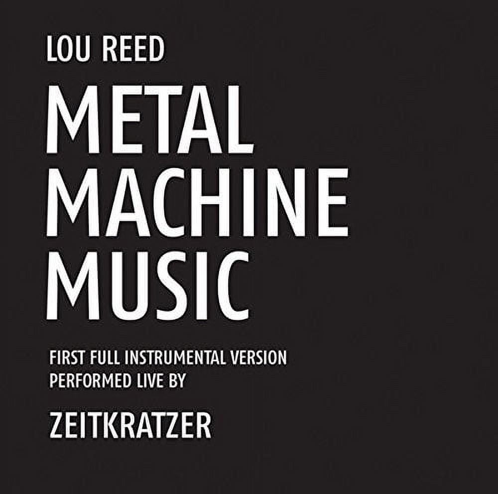 Lou Reed - Metal Machine Music: First Full Instrumental Versi - Music ...