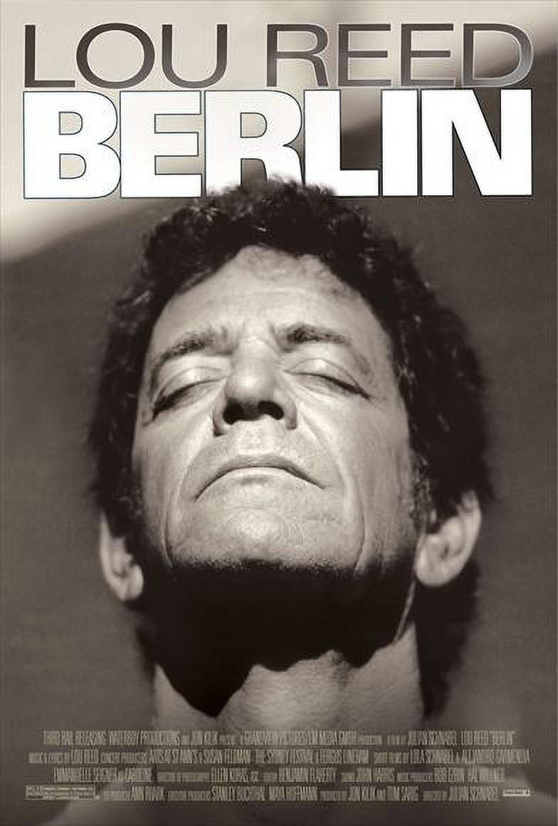 Lou Reed's Berlin - movie POSTER (Style B) (27" x 40") (2007) - Walmart.com
