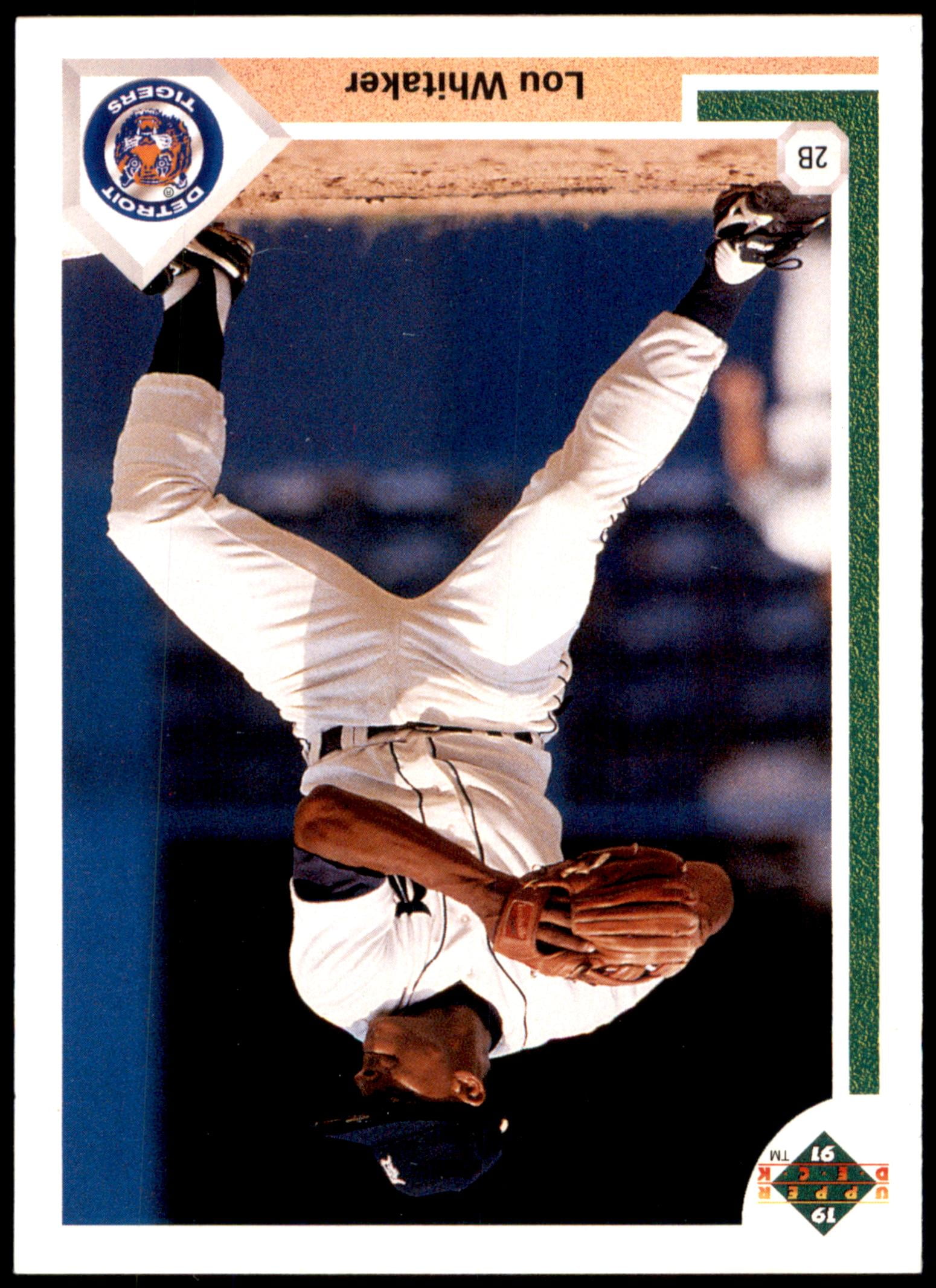 Lou Whitaker #367 1991 Upper Deck - Walmart.com