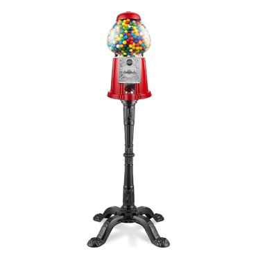 American Gumball 11 in. Tall Antique Style Gumball Machine, Pumpkin ...