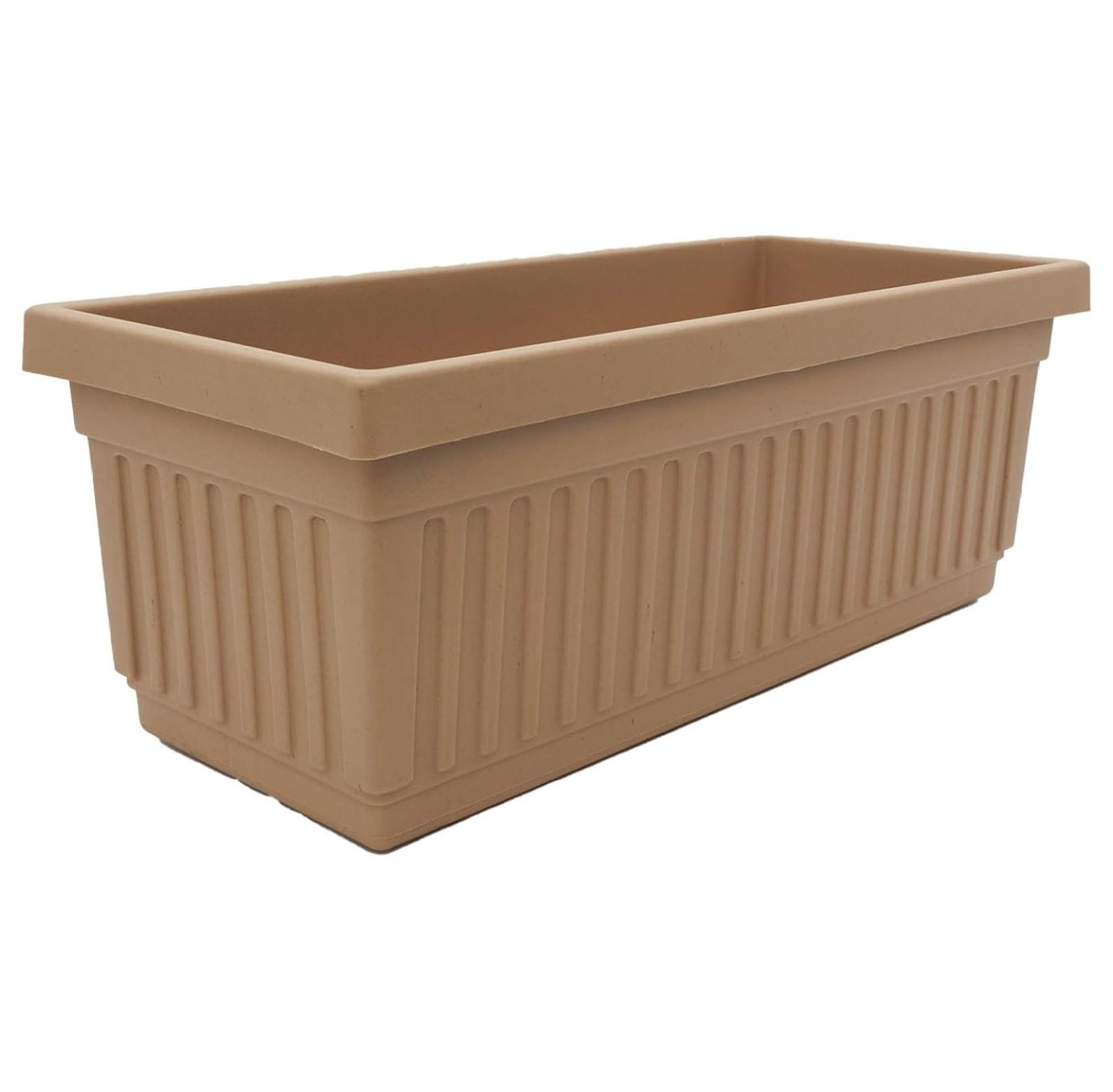 LouZub 30 Inch Venetian Rectangular Window Planter Box - Lightweight ...