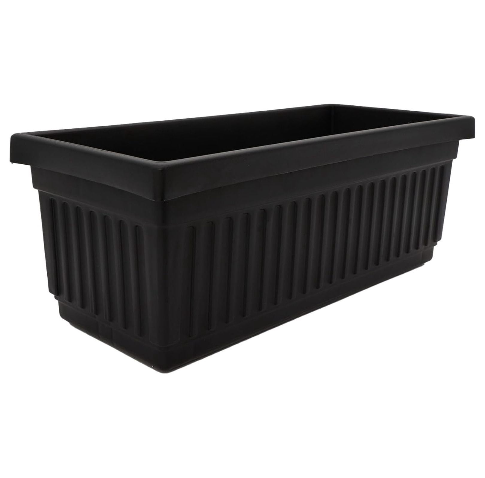 LouZub 30 Inch Venetian Rectangular Window Planter Box - Lightweight ...