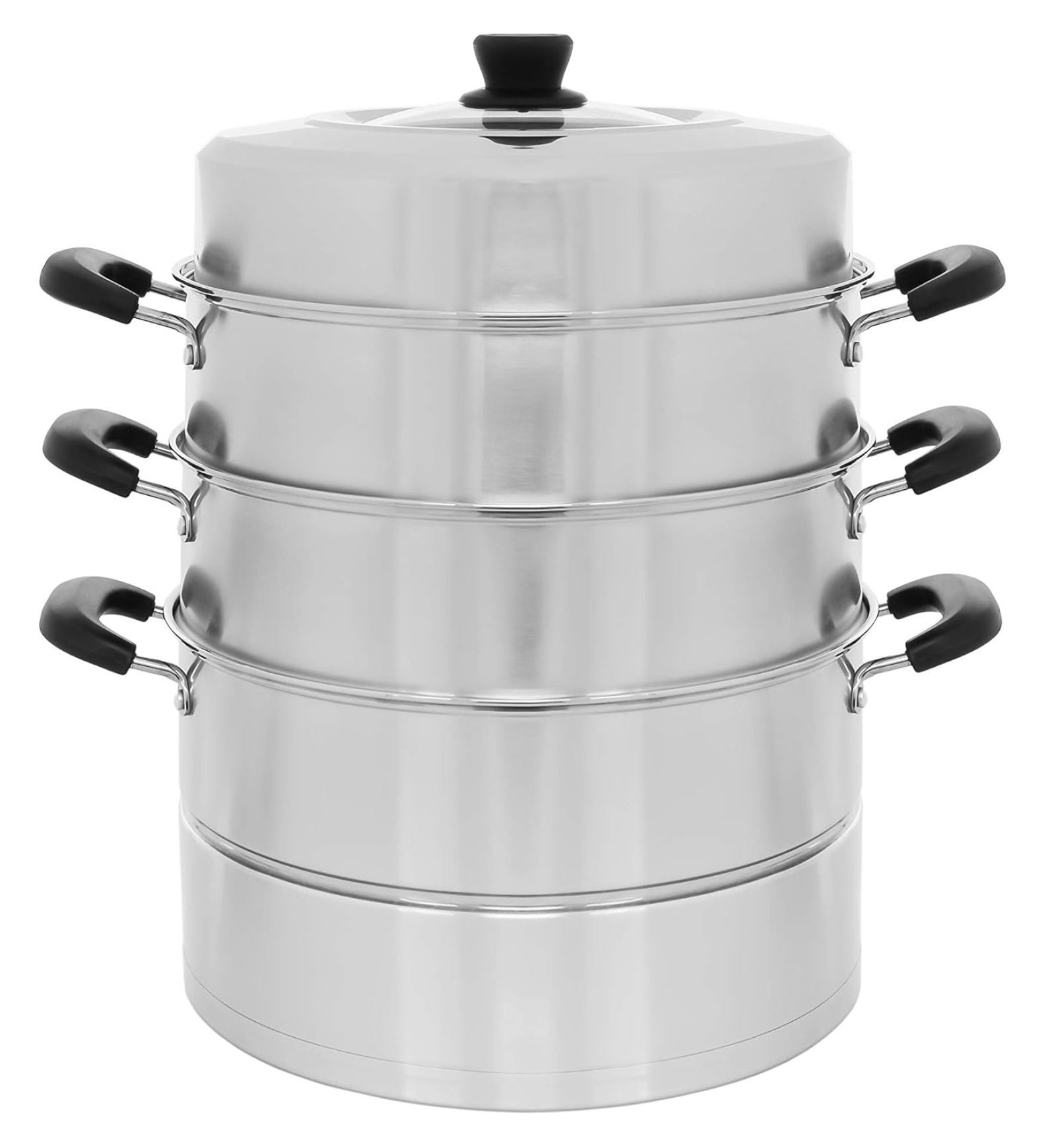 LouZub 4 Tier Stainless Steel Steamer Cookware Pot (32 CM) - Walmart.com