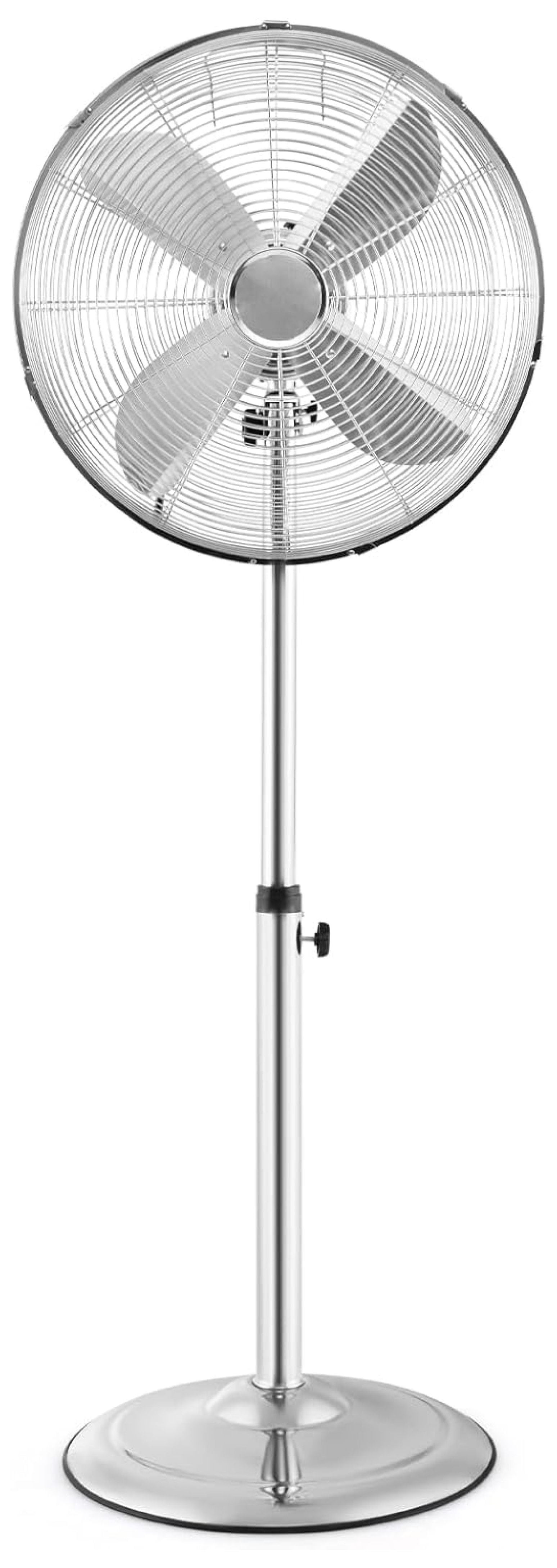 LouZub Pedestal Fan, 16 Inch Oscillating Fan w/ 3 Speeds & Adjustable ...