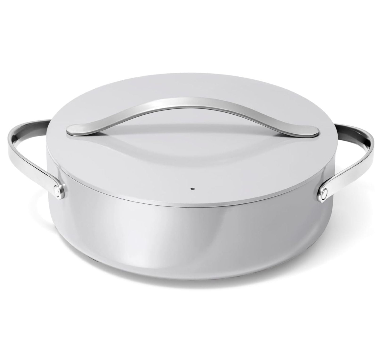 LouZub Rondeau - 6 Qt Non-Stick Pan with Lid - From Chemicals - Perfect ...