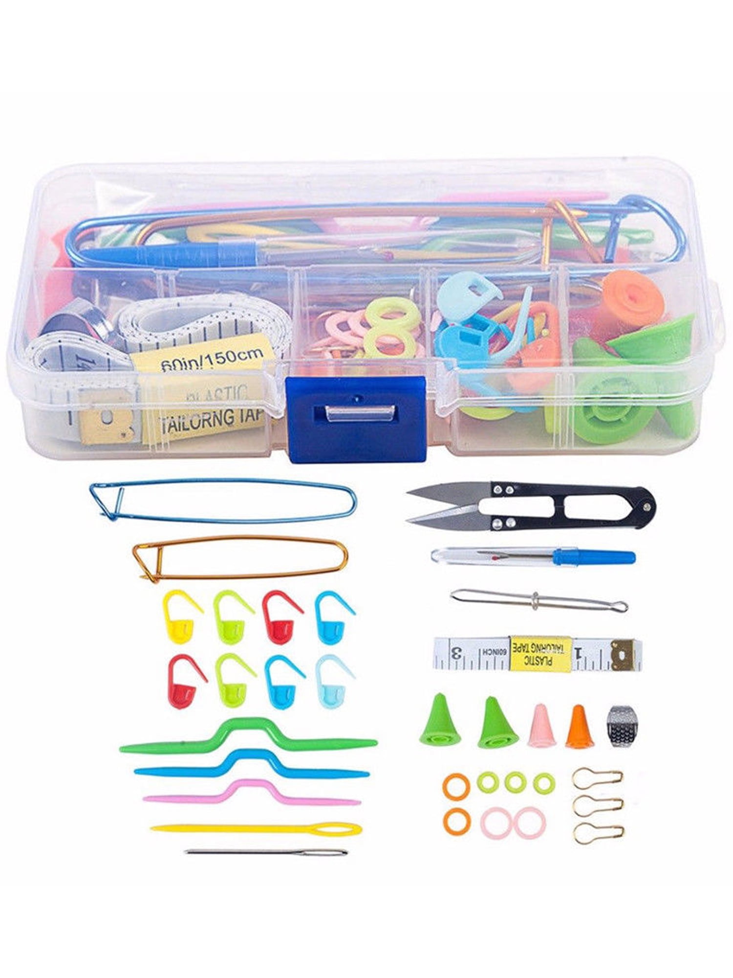 Louatui Crochet Hooks Set Household Useful Knitting Tools Yarm Needles ...