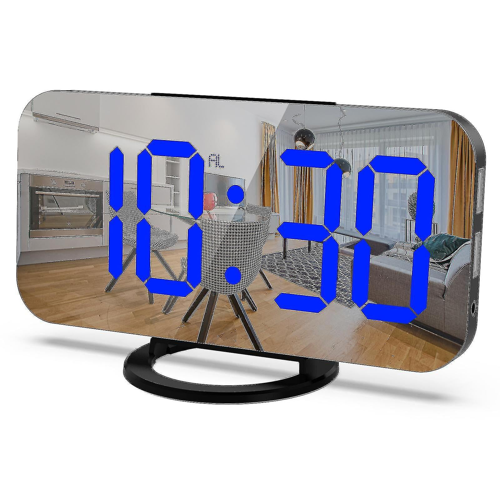 Loud Alarm Clock With Bed Shaker For Heavy Sleepers, Dual Vibrating ...