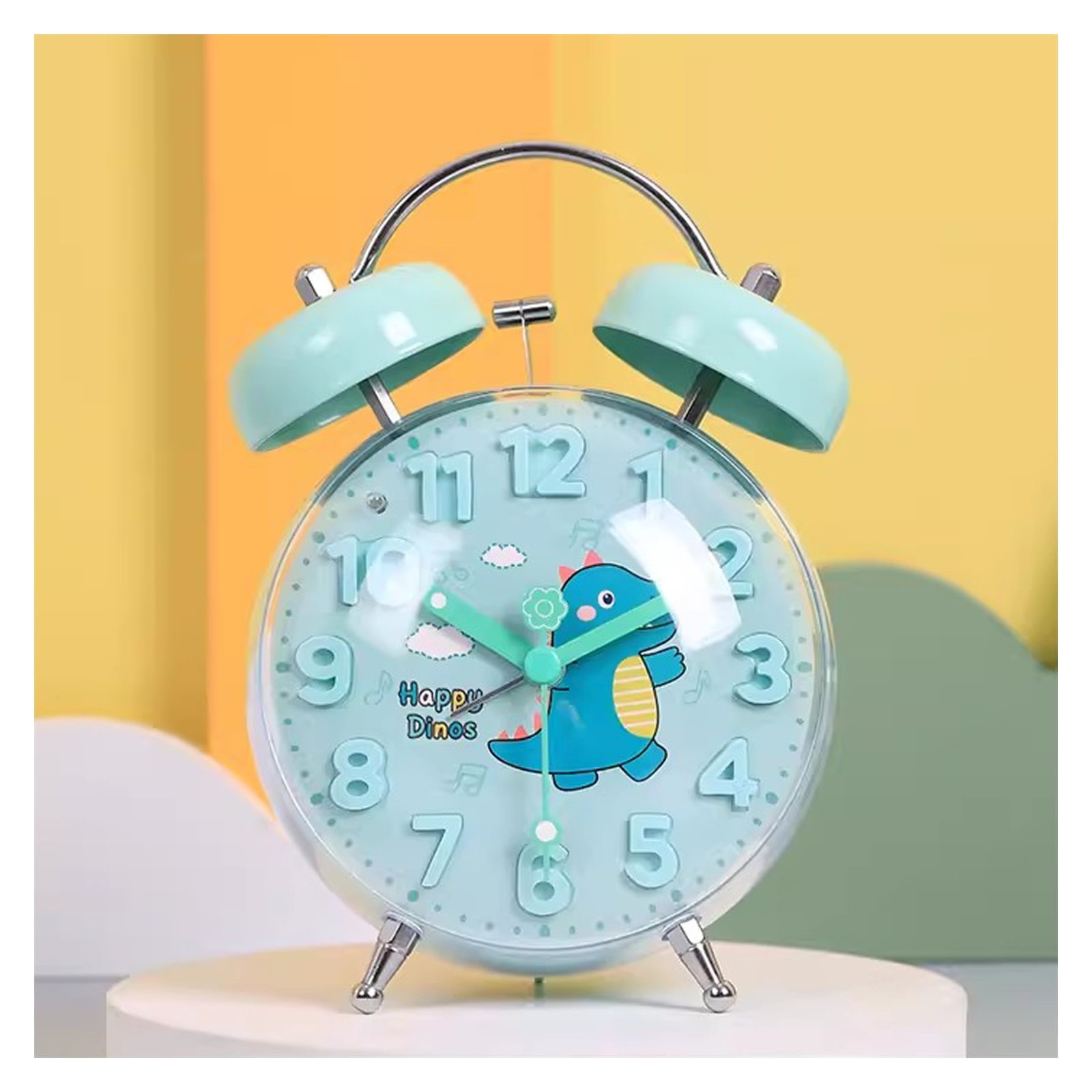 Loud Alarm Clock for Bedrooms, Analog Alarm Clock, Small Alarm Clock ...