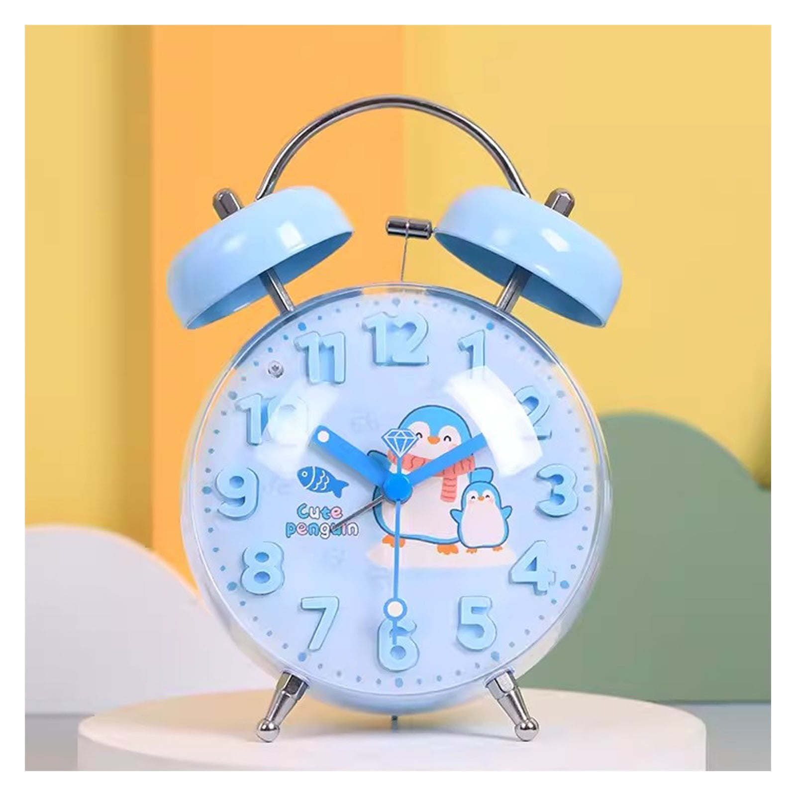 Loud Alarm Clock for Bedrooms, Analog Alarm Clock, Small Alarm Clock ...