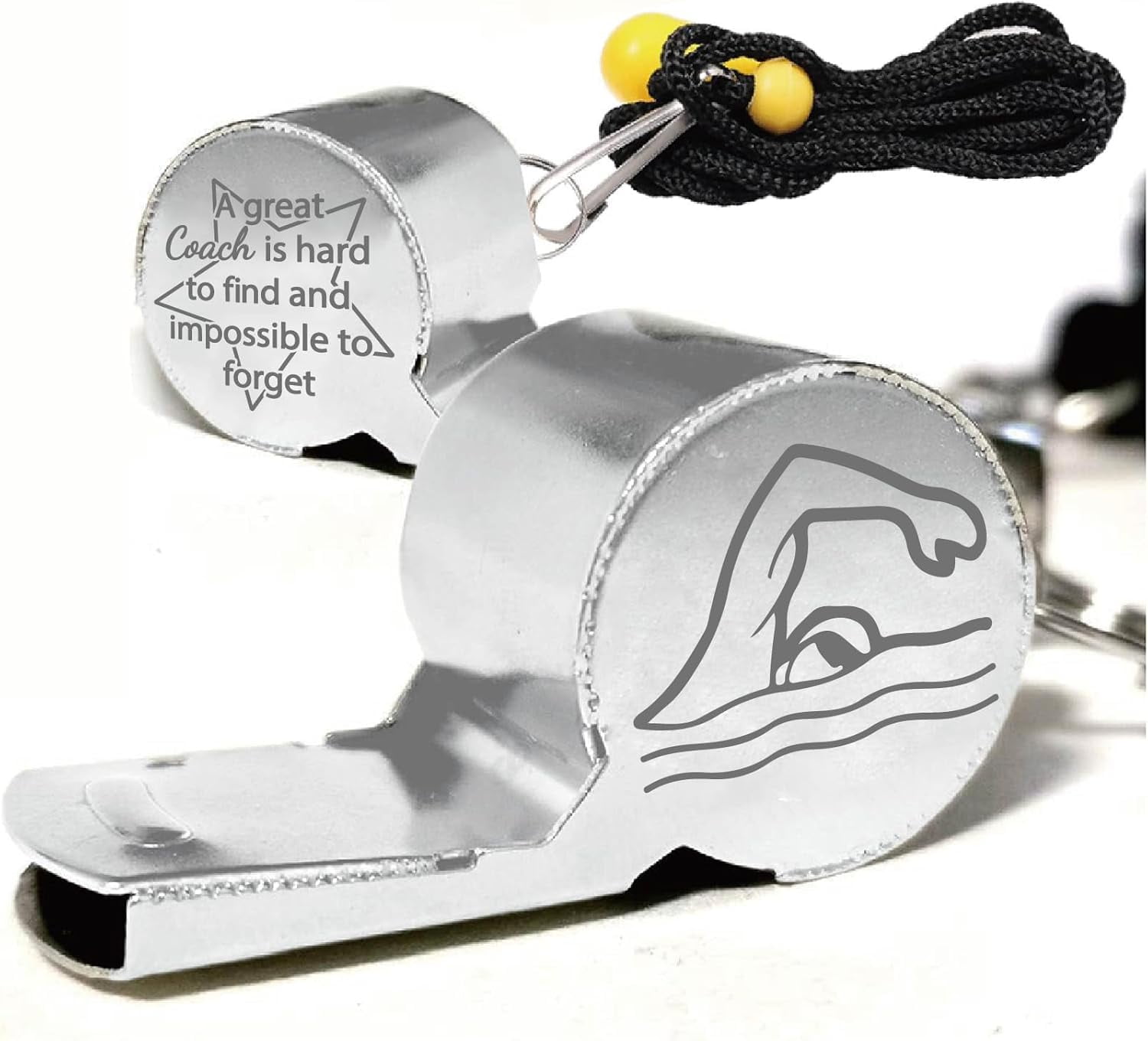 Loud Crisp Sports Whistles Stainless Steel Whistles Football Coach ...