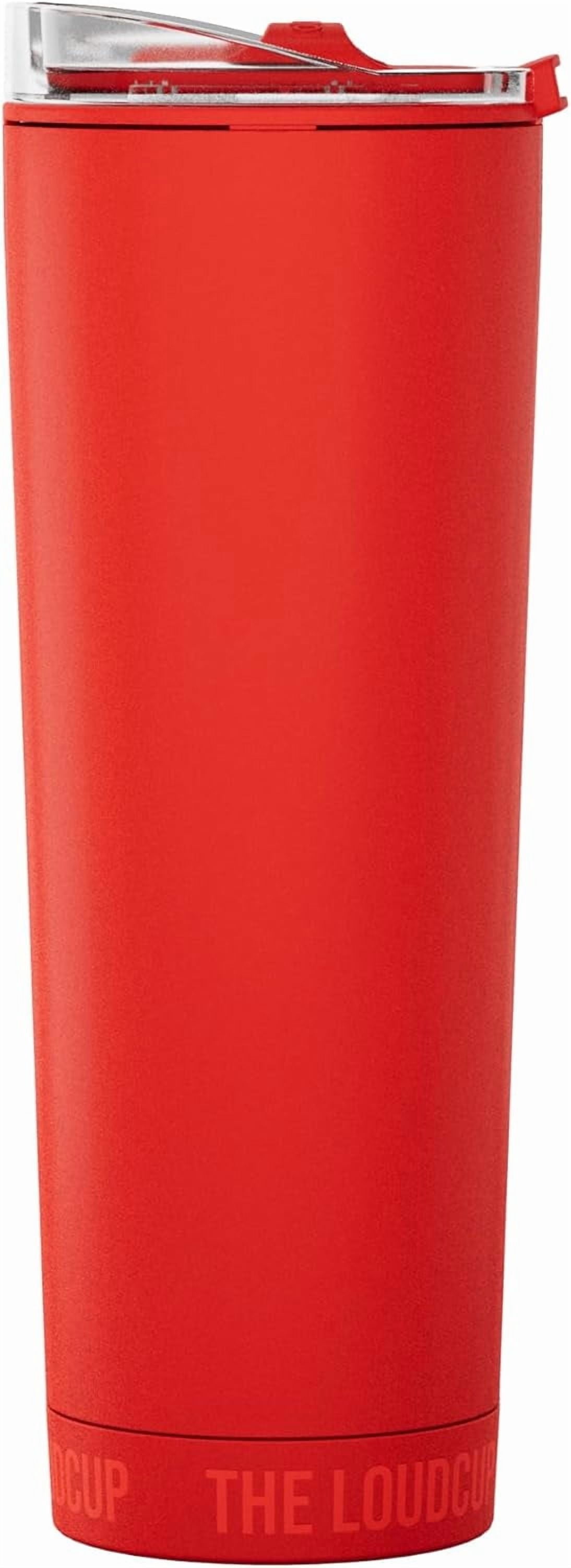 Loud Cup 23 oz Tumbler + Stadium Horn with Slide-Close Lid (Siren Red ...