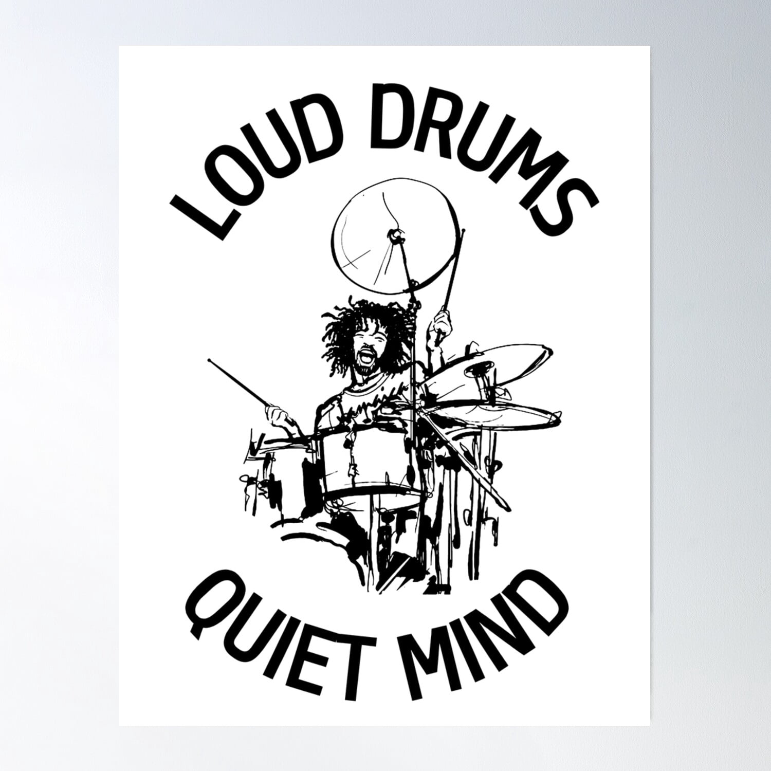 Loud Drums Quiet Mind: Does Making Music Also Help Your Adhd? Poster ...