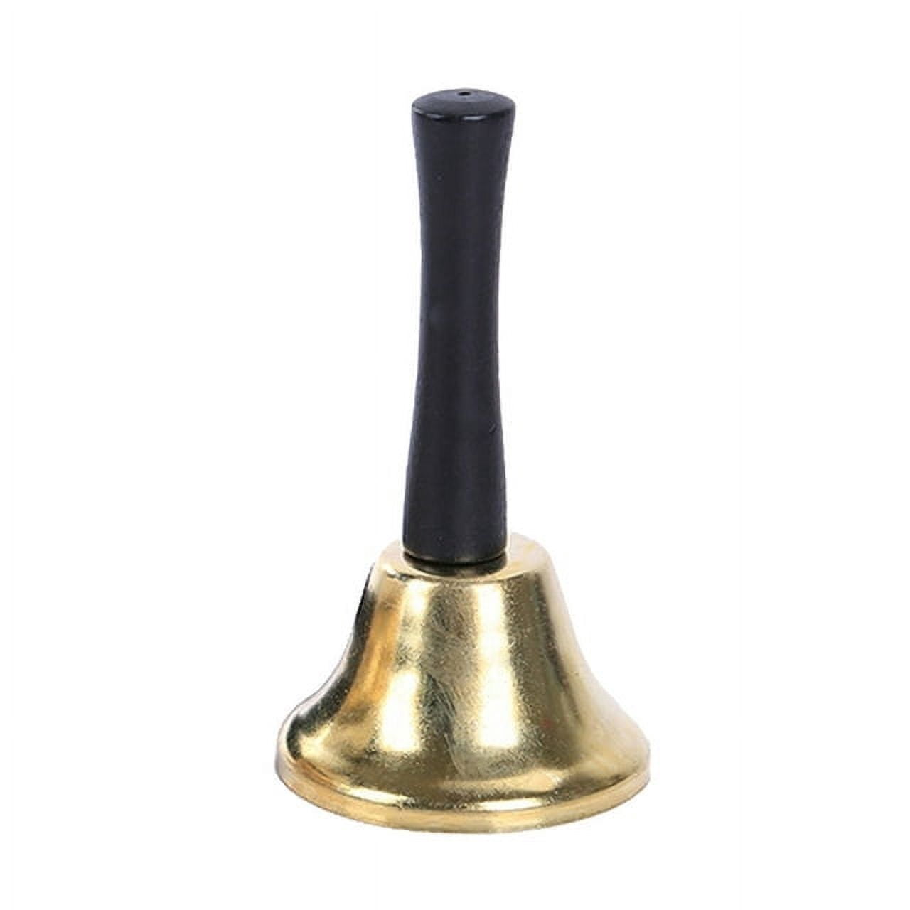 Loud Hand Bell with Wooden Handle, Metal Hand Bells for Adults, Dinner ...