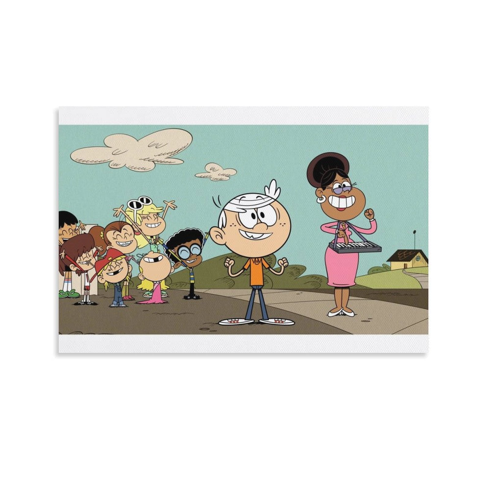 The Loud House American Anime Poster TV Series Poster Cool Artworks ...