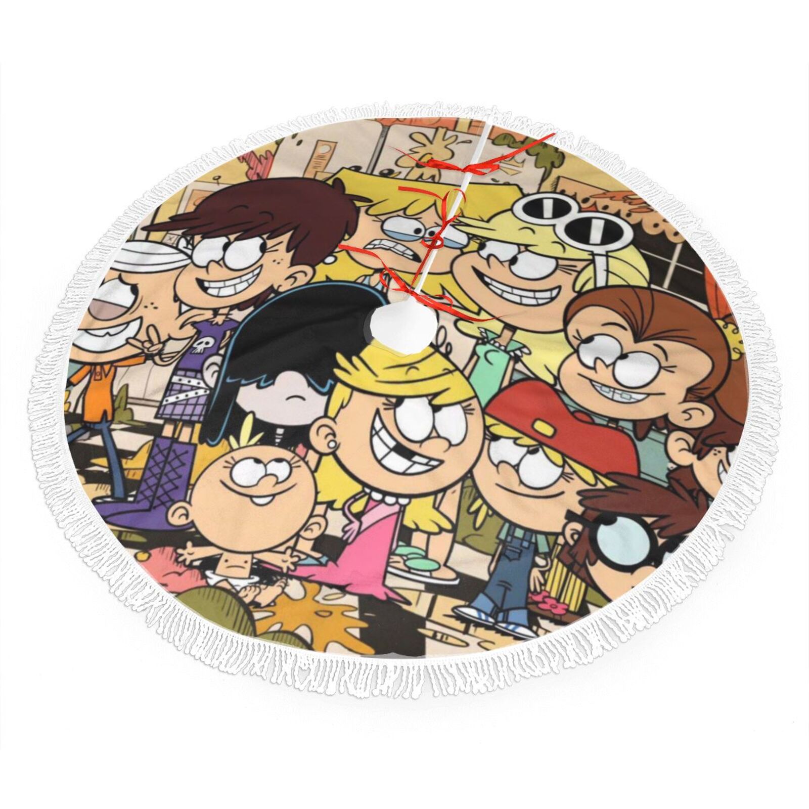 The Loud House Christmas Tree Skirt, Xmas Tree Skirts Mat 36" for ...