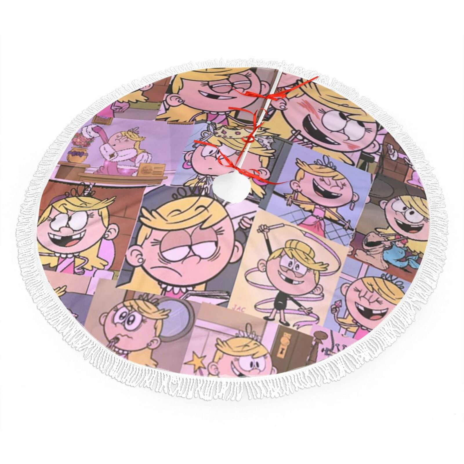 The Loud House Christmas Tree Skirt, Xmas Tree Skirts Mat 36" for ...