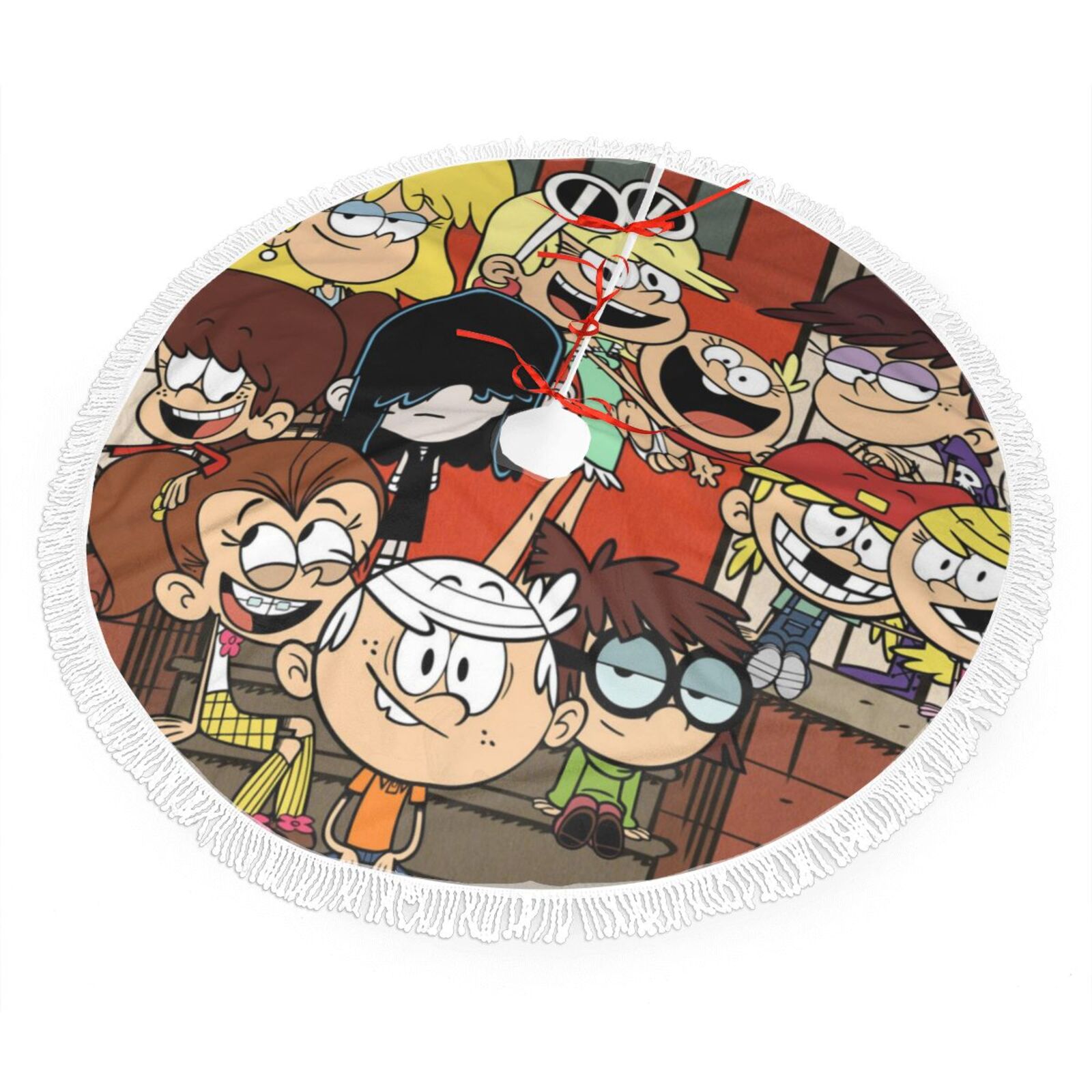 The Loud House Christmas Tree Skirt, Xmas Tree Skirts Mat 48" for ...