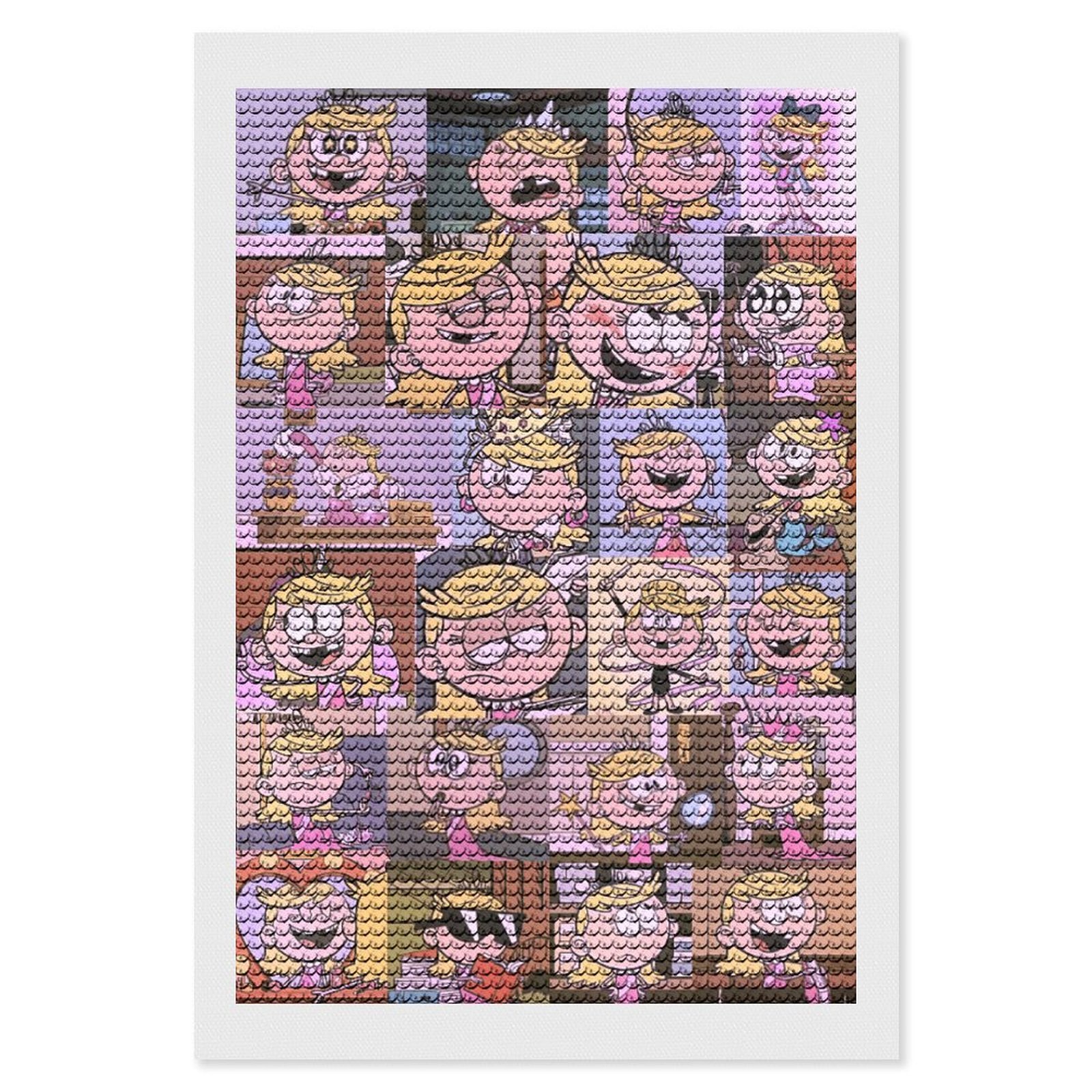 The Loud House Diamond Art Kits for Adults 5D Diamond Art Kit Paint by ...