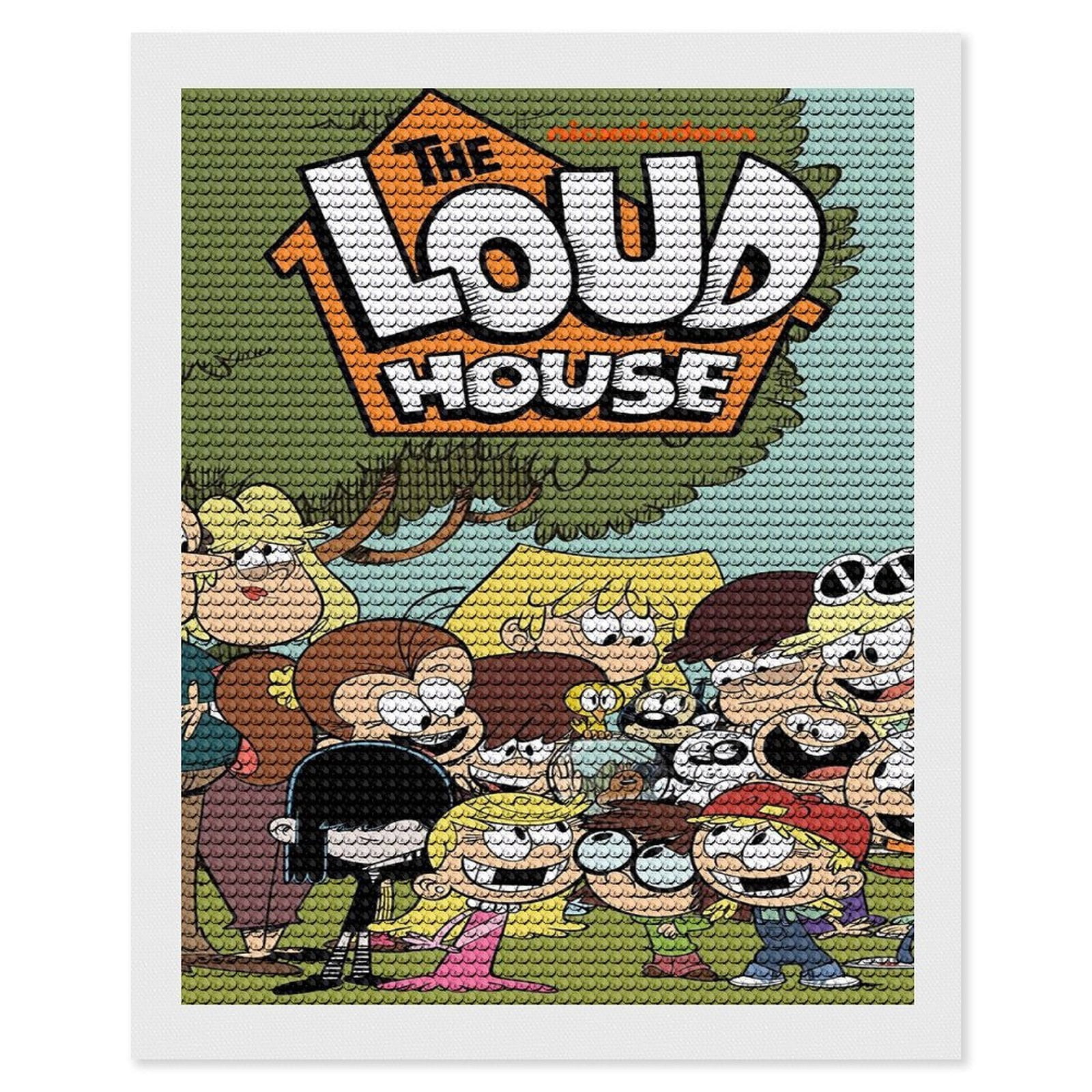 The Loud House Diamond Art Kits for Adults 5D Diamond Art Kit Paint by ...