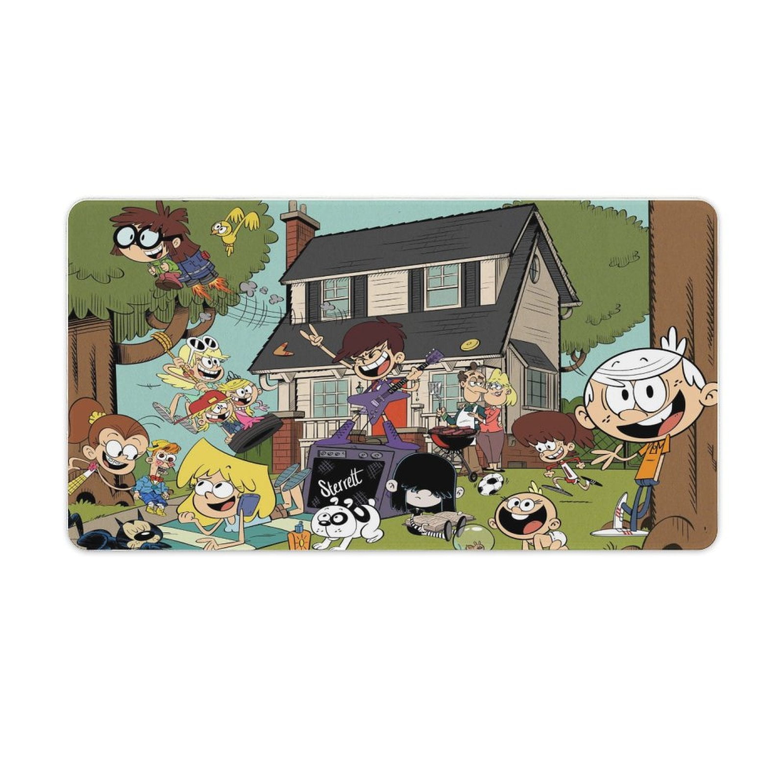 The Loud House Gaming Mouse Mat Large Mouse Mat Extended Mouse Pad Desk ...