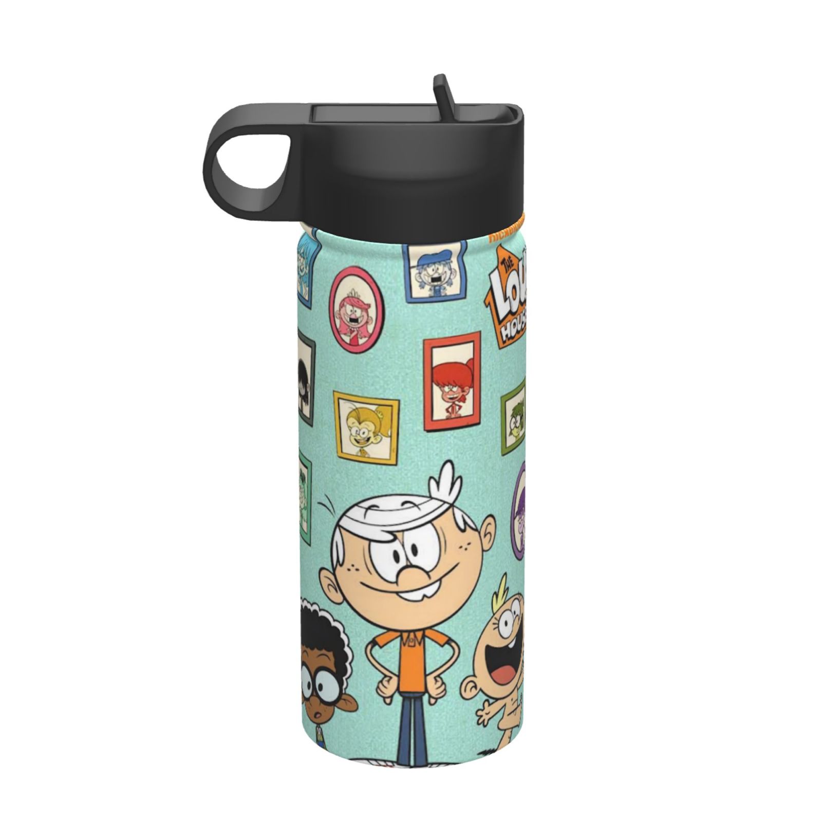 The Loud House Insulated Water Bottle, 18oz Vacuum Stainless Steel ...