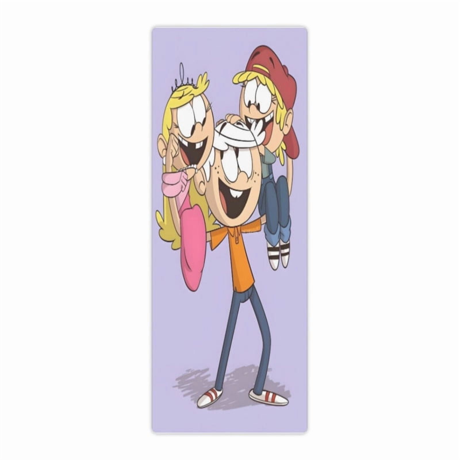 Loud House pattern yoga mat makes every practice full of inspiration ...