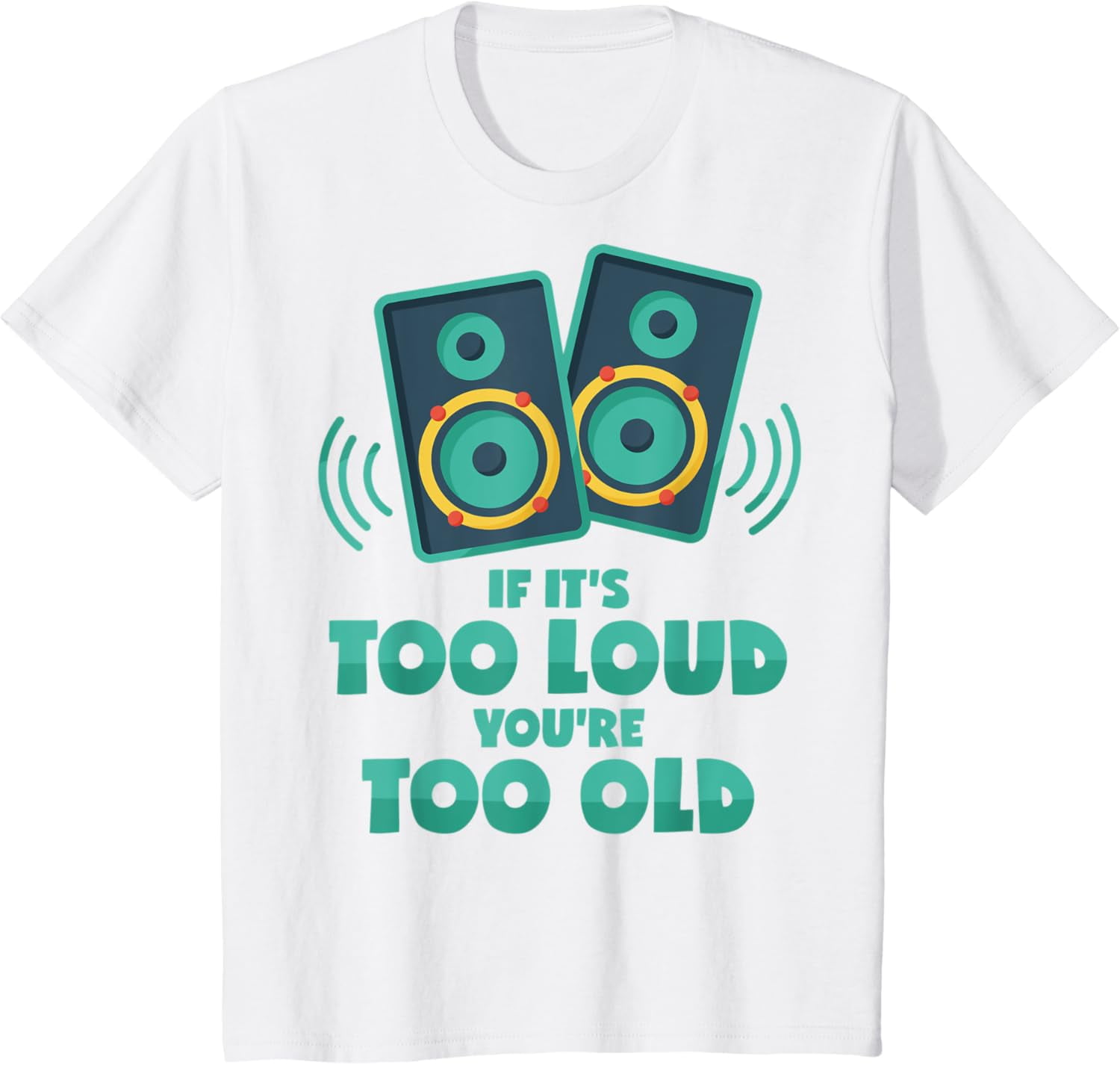 Loud Music for Young Music Lovers in the Club T-Shirt - Walmart.com