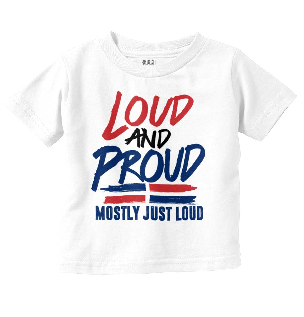 Loud Proud Dominican Heritage Pride Toddler Boy Girl T Shirt Infant ...