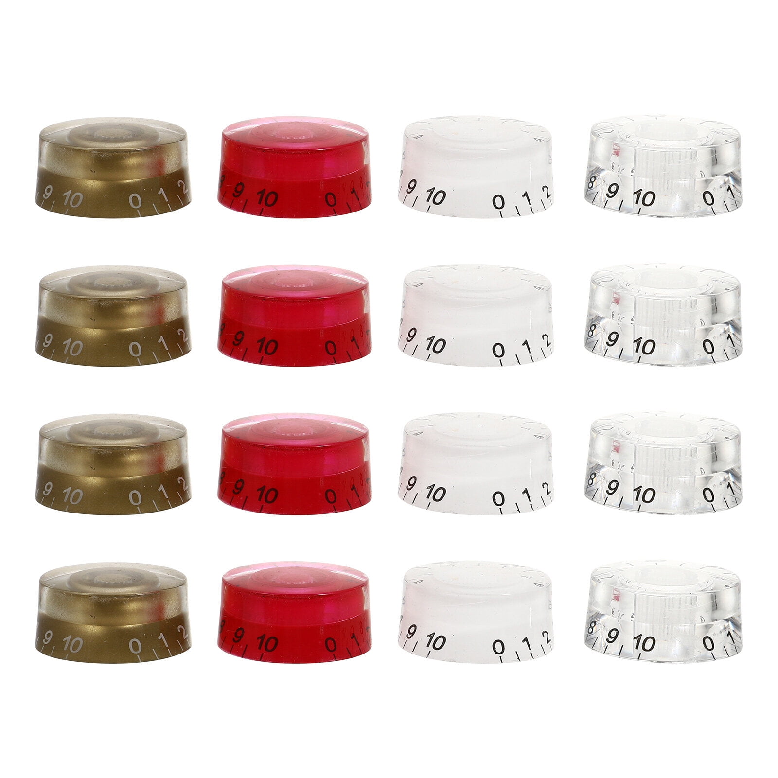 16Pcs Guitar Knob Caps Music Instrument Accessory - Walmart.com